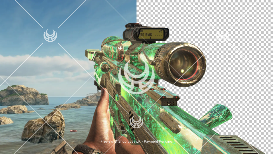 DSR50 Weaponized 115 Screenshot Pack (Call Of Duty)