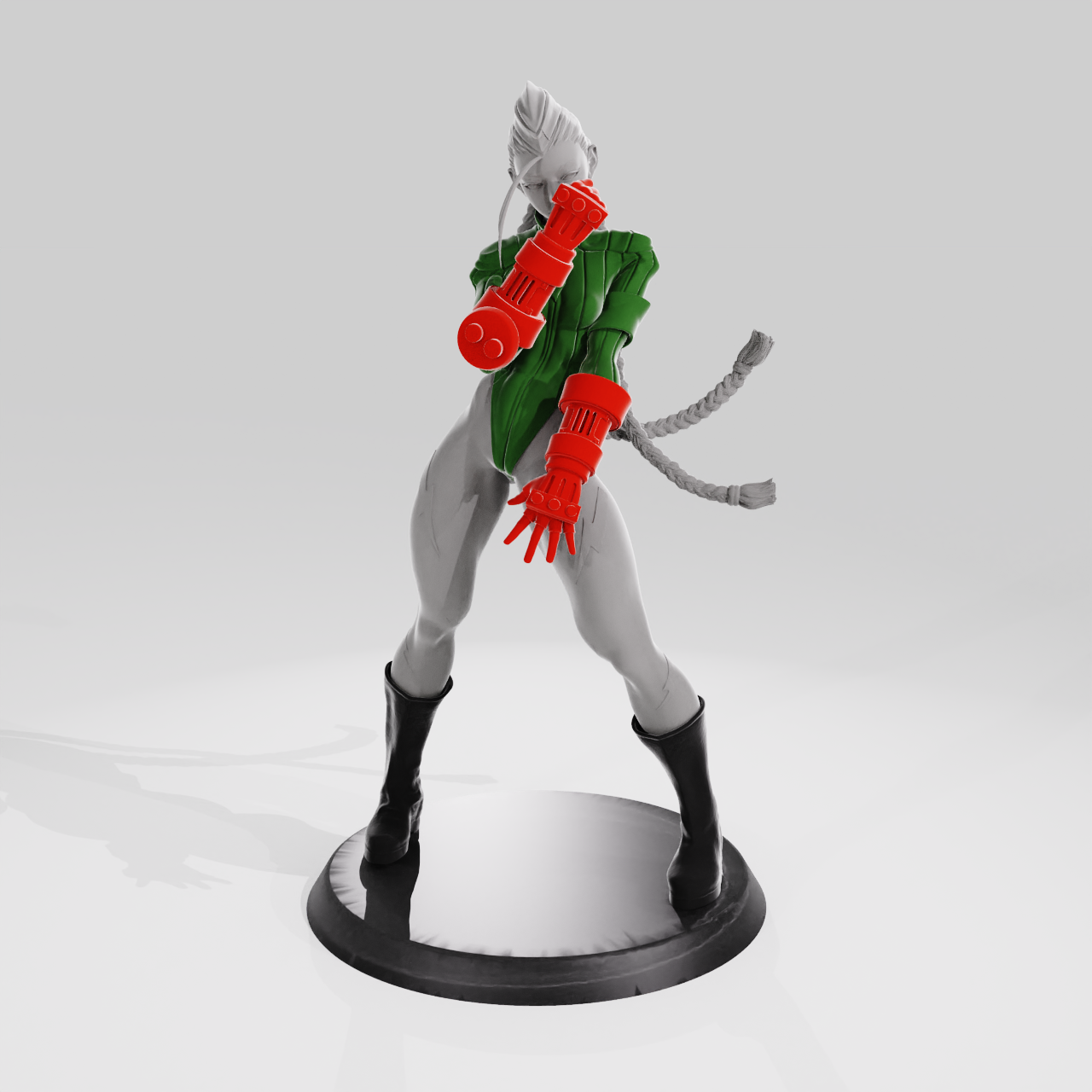Cammy - Street Fighter, STL 3D model design printable file - Payhip