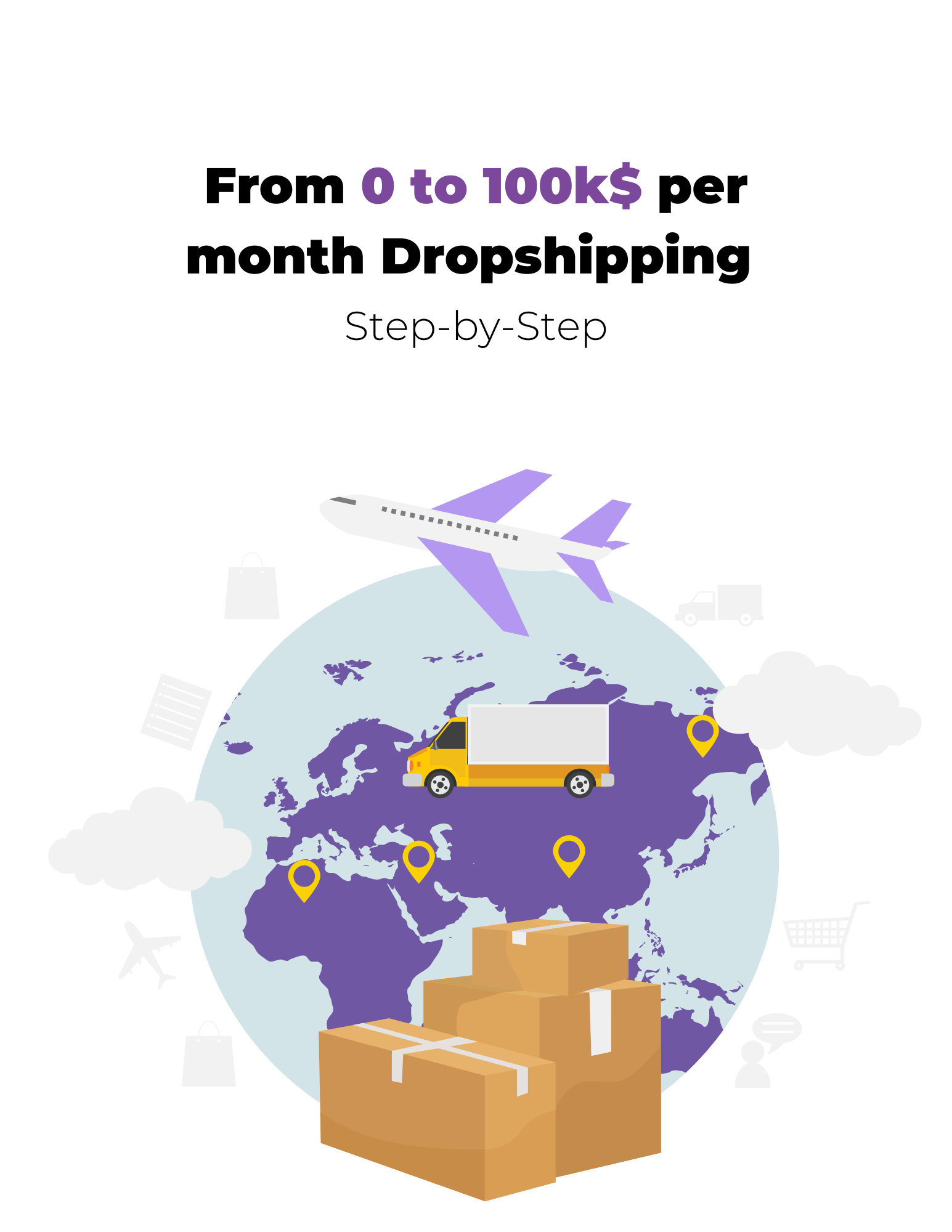 From 0 to 100k per month Shopify Dropshipping step by step - Payhip