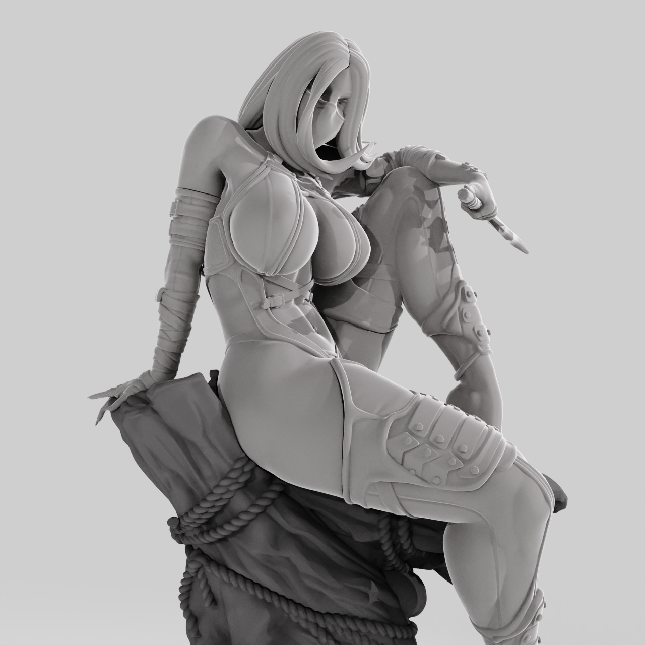 Mileena - Mortal Kombat, STL 3D model design printable file - Payhip