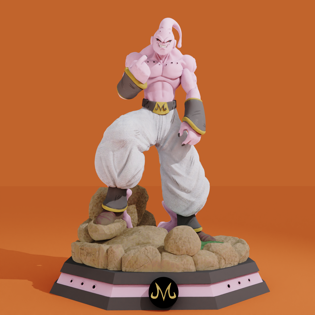 Majin Boo - Dragon Ball, STL 3D model design printable file - Payhip