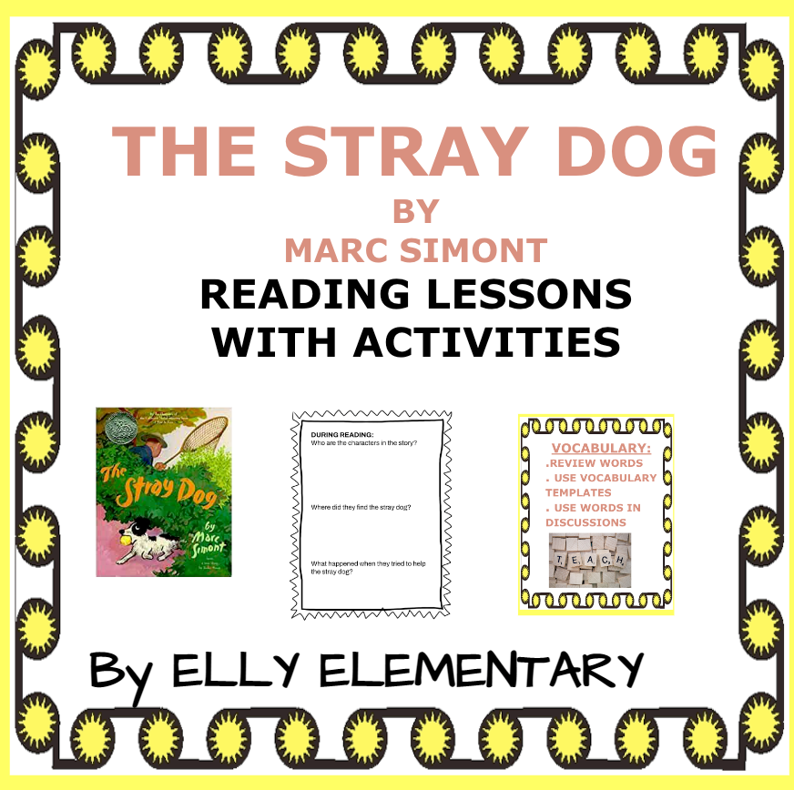 THE STRAY DOG by Marc Simont: READING LESSONS & ACTIVITIES UNIT - Payhip