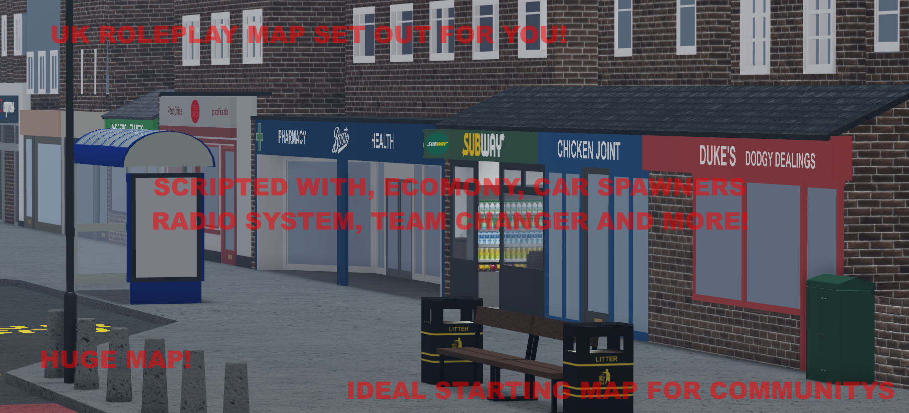SCRIPTED - UK Roleplay Map