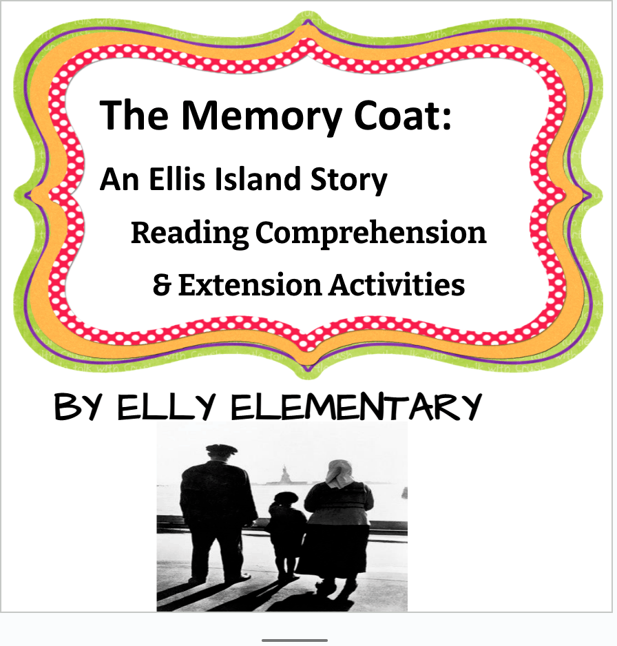 THE MEMORY COAT By Elvira Woodruff: READING LESSON PLANS & ACTIVITY ...