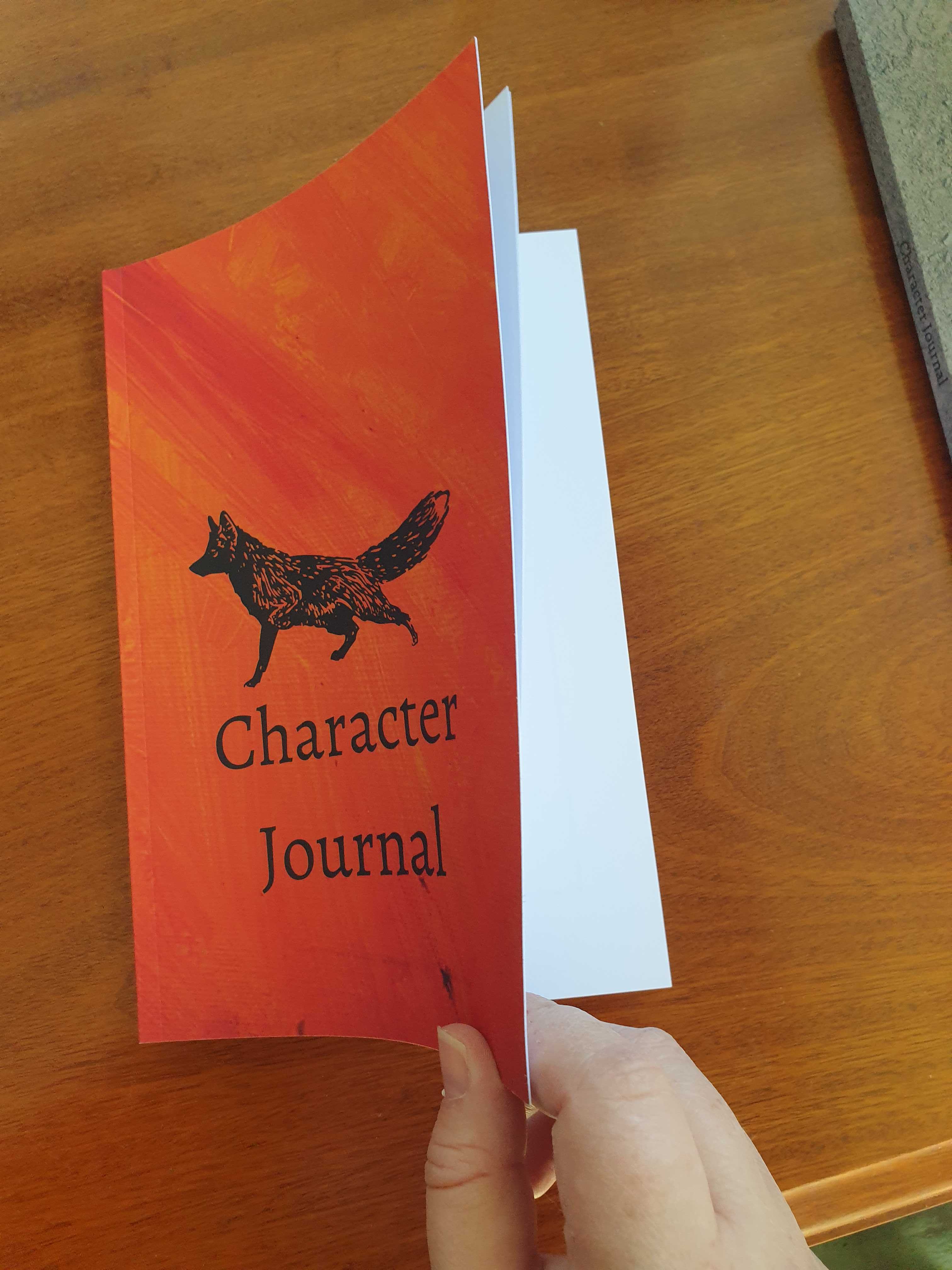 Character journal for tabletop gaming - Orange fox - Payhip