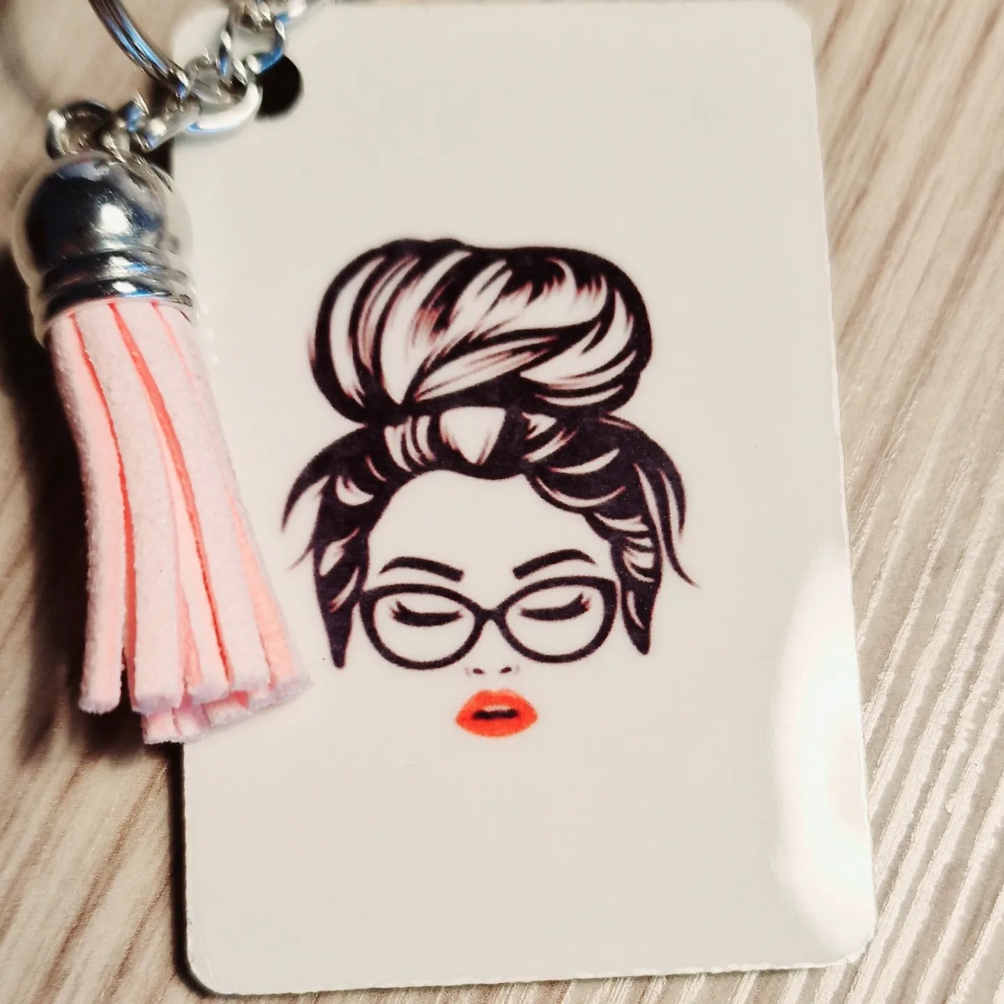 Messy Bun Keyring - Payhip