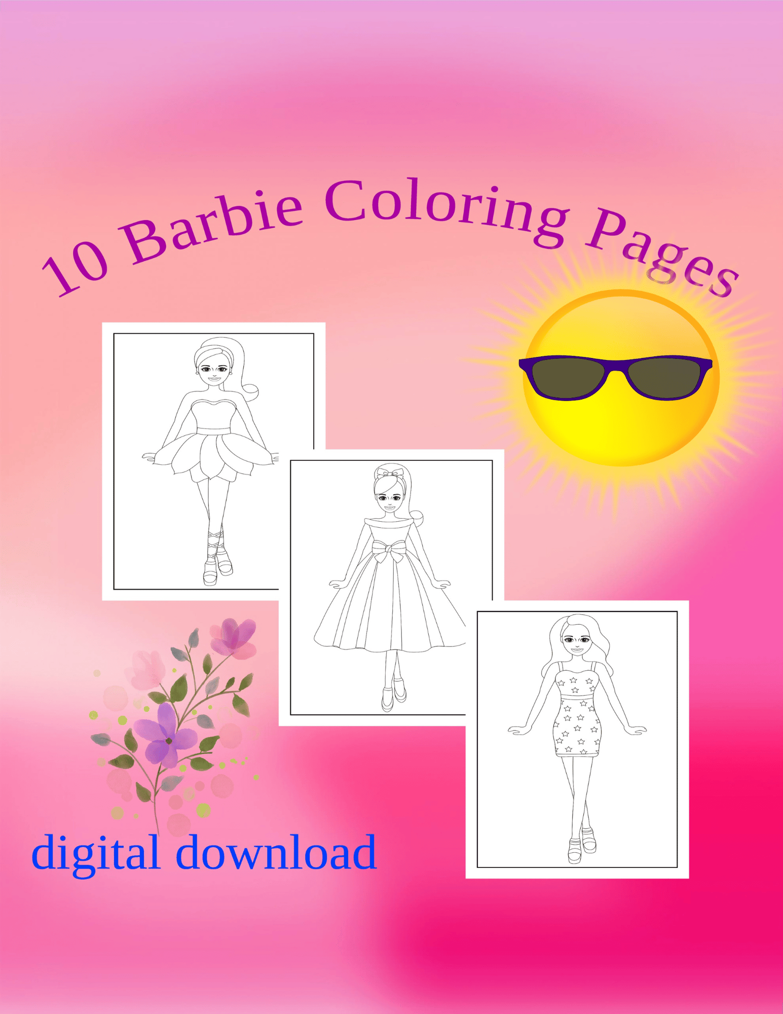 10 Barbie Designs -option 1 - Payhip