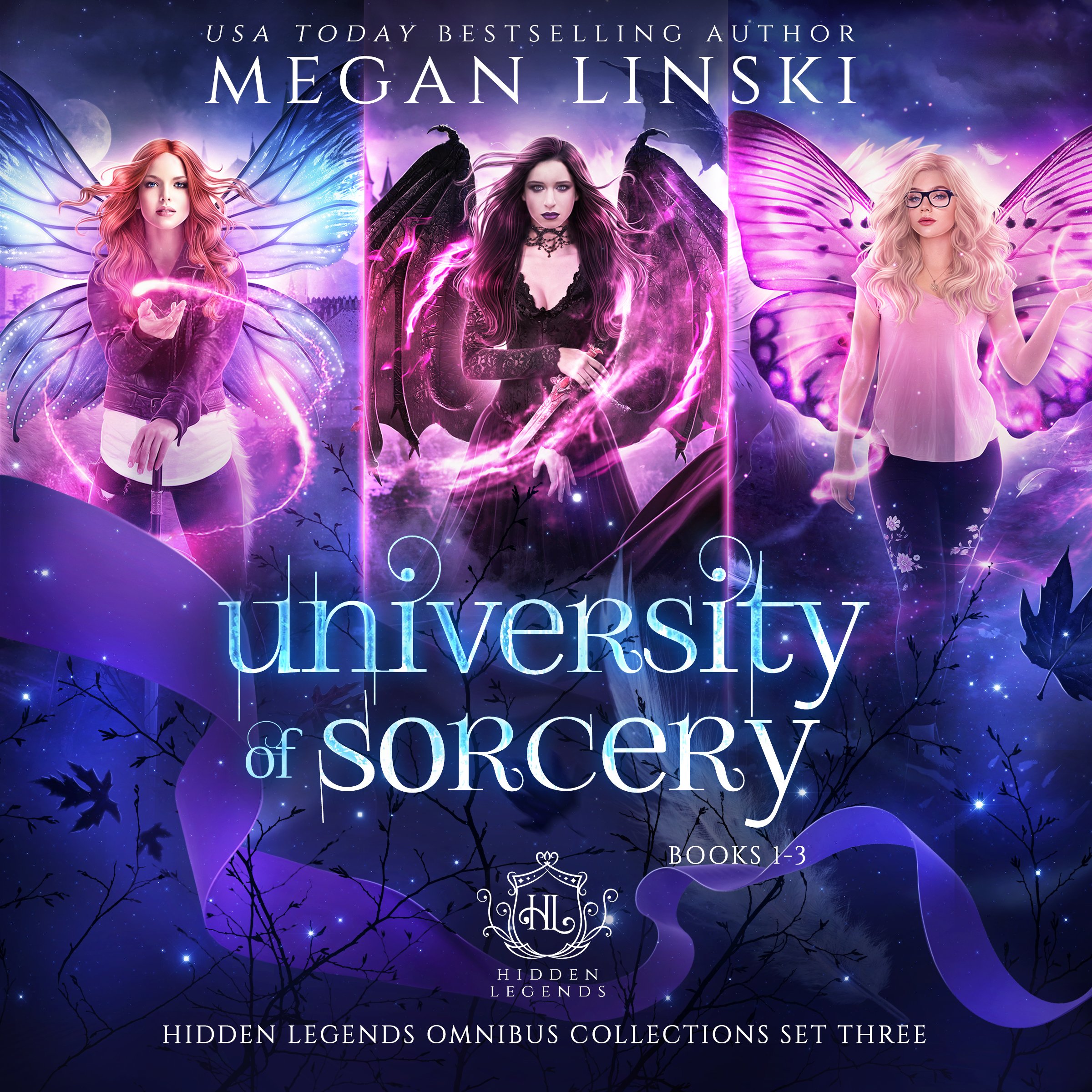 University Of Sorcery Books 1 3 Hidden Legends Omnibus Collections
