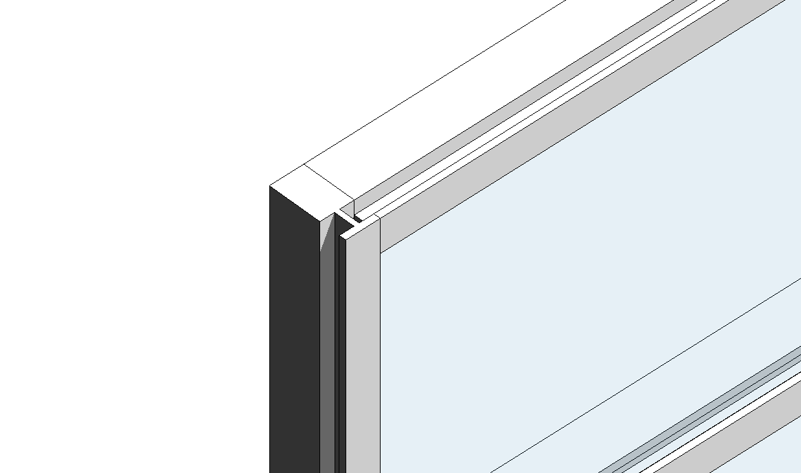 Revit Mullion profile 3D model (Parametric) - Payhip