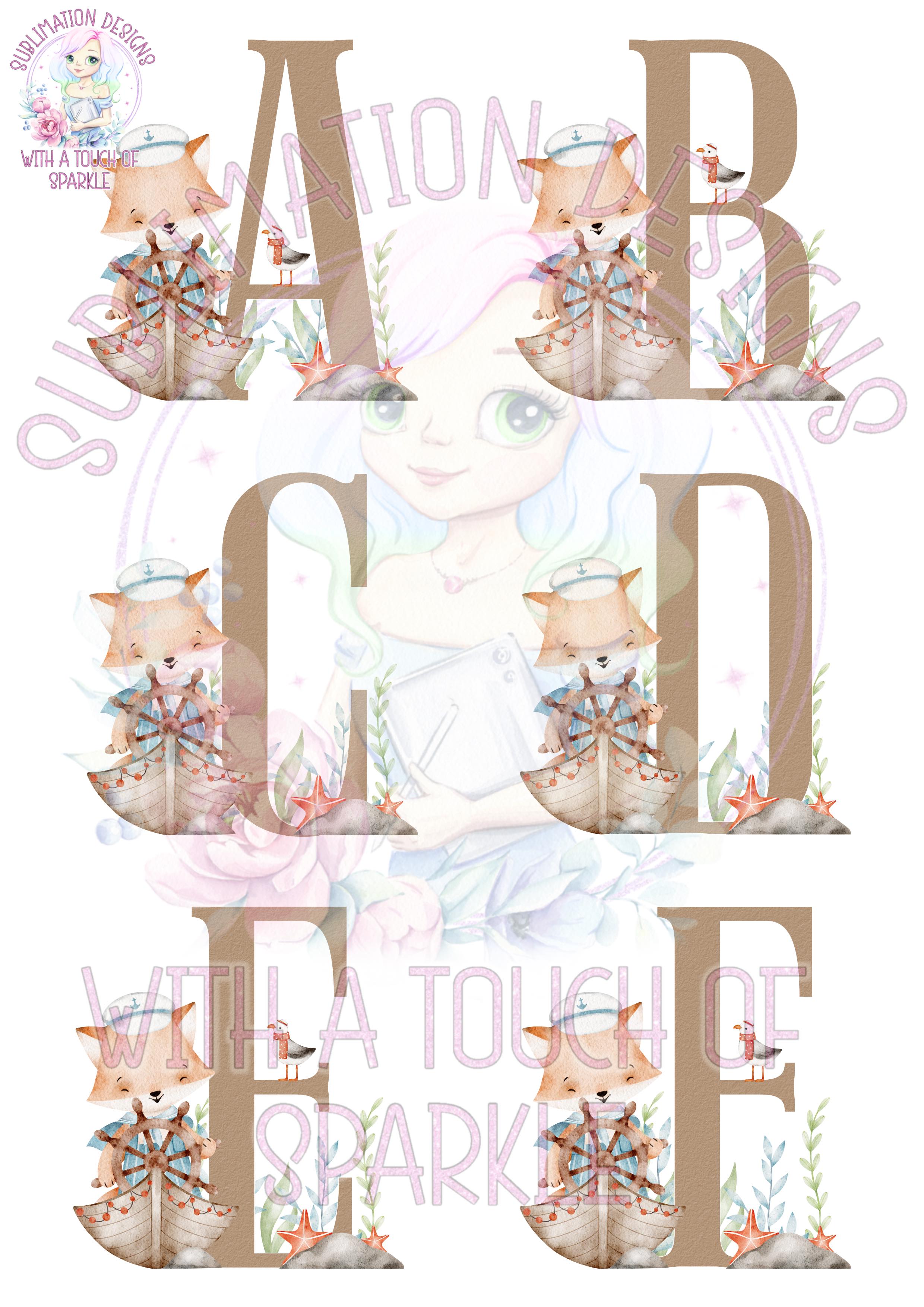 Ahoy little sailor alphabet - Payhip