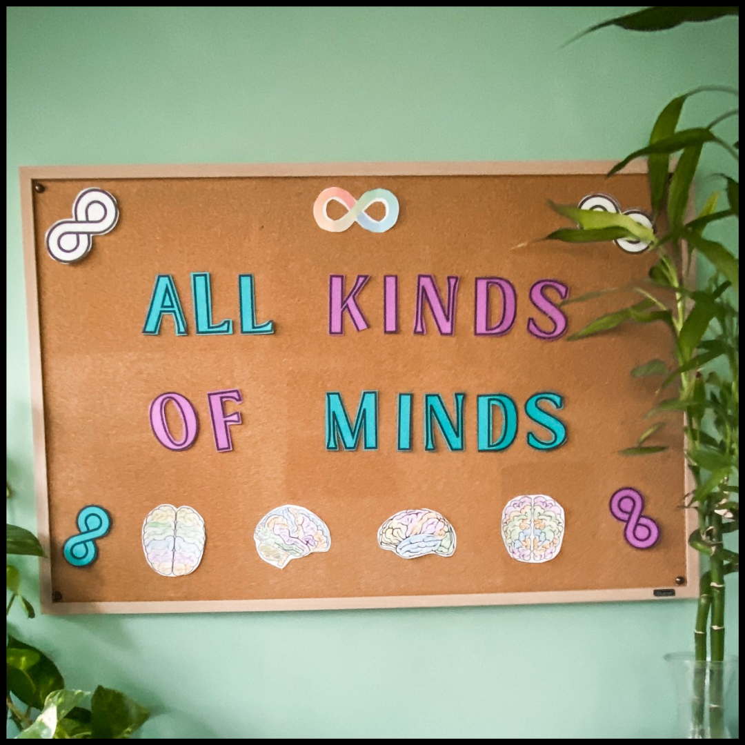 Neurodiversity | Autism Acceptance Bulletin Board Lettering & Coloring ...