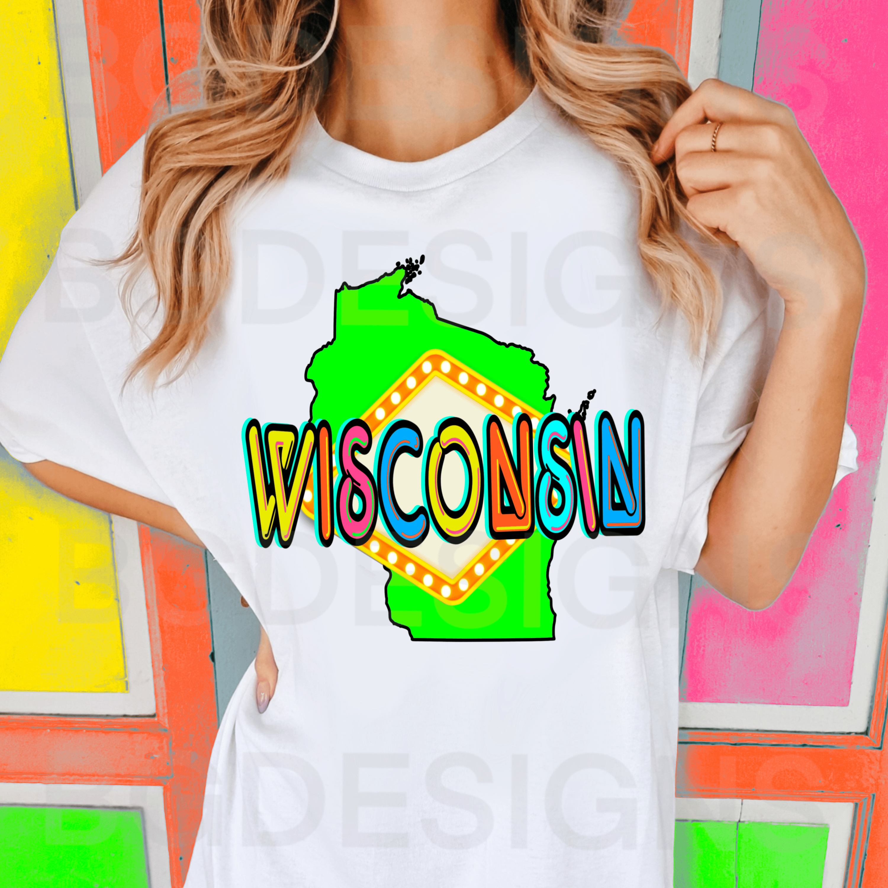 Neon Wisconsin - Payhip