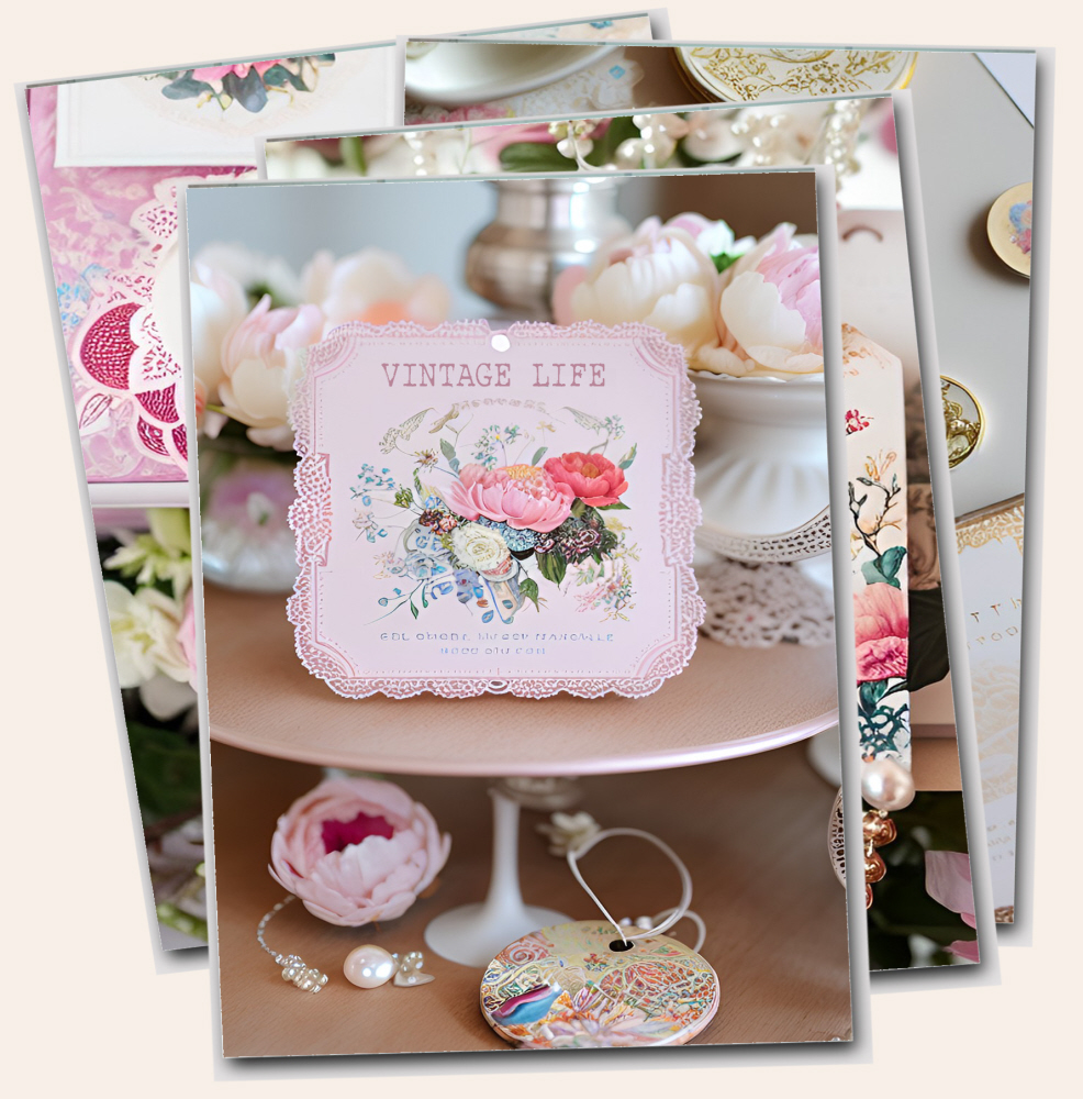 Altered Books Images / Printable Digital Prints