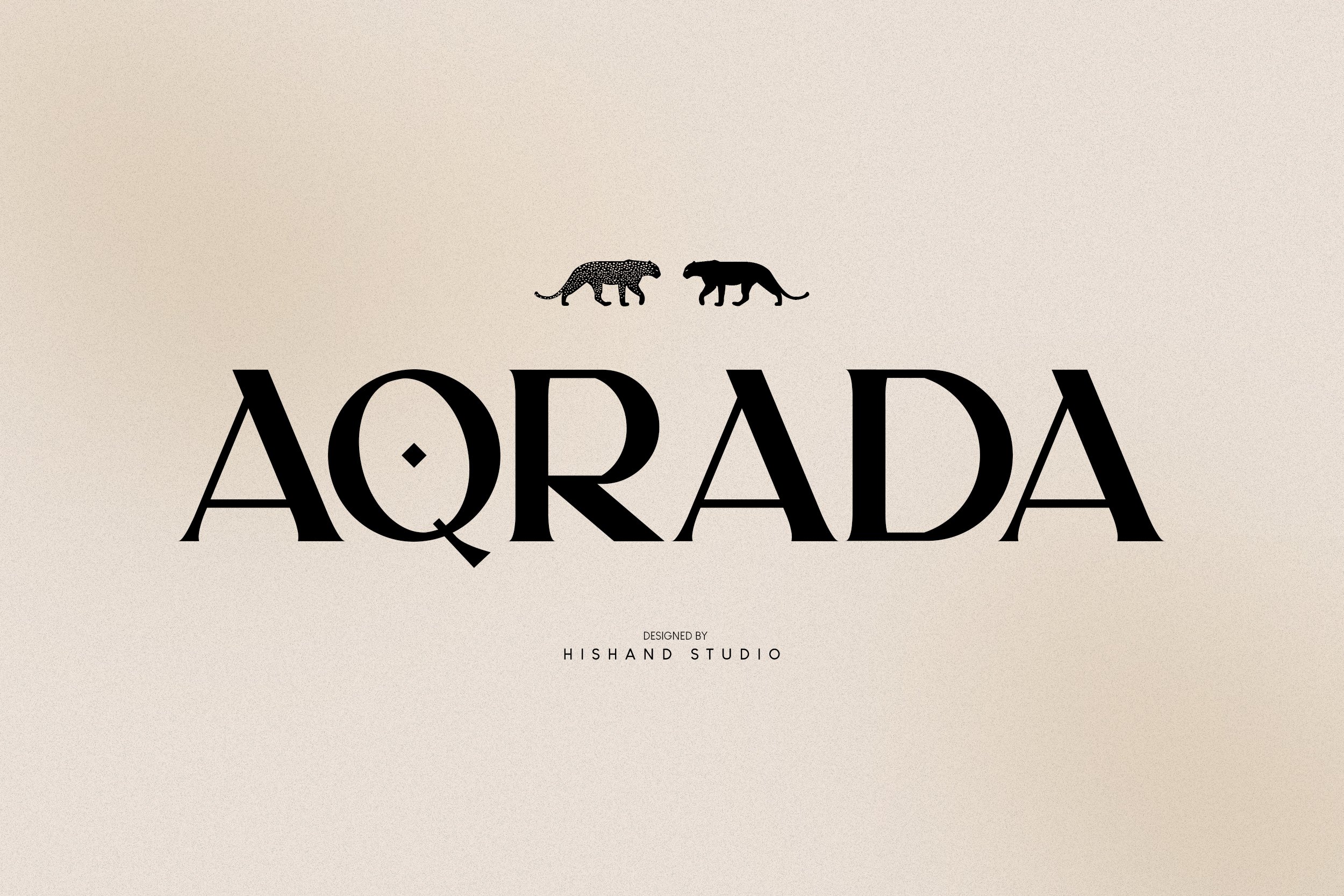 AQRADA Display Font - Payhip