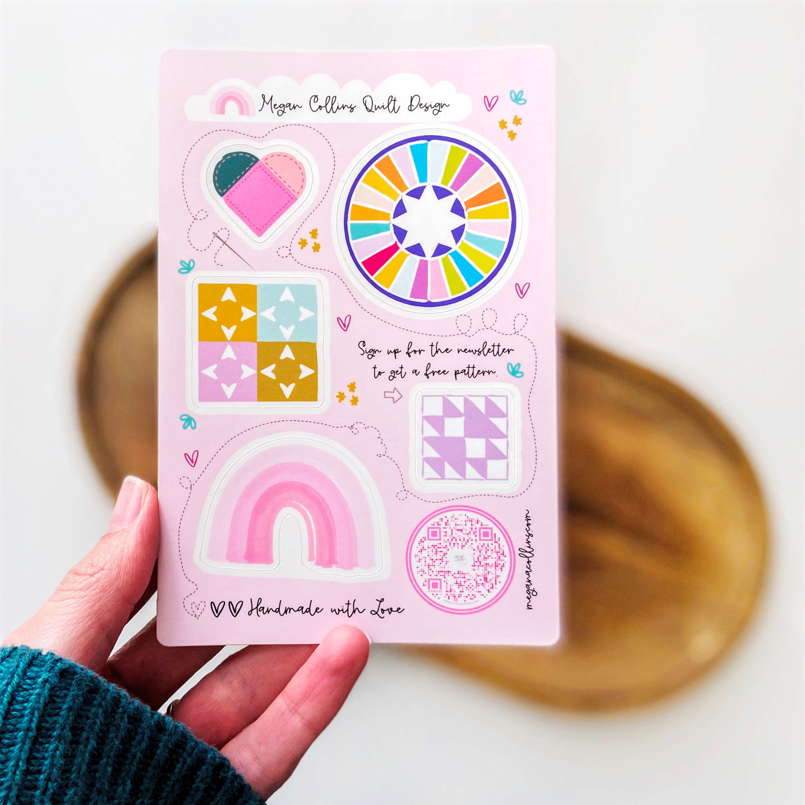 Quilty Sticker Sheet - Payhip