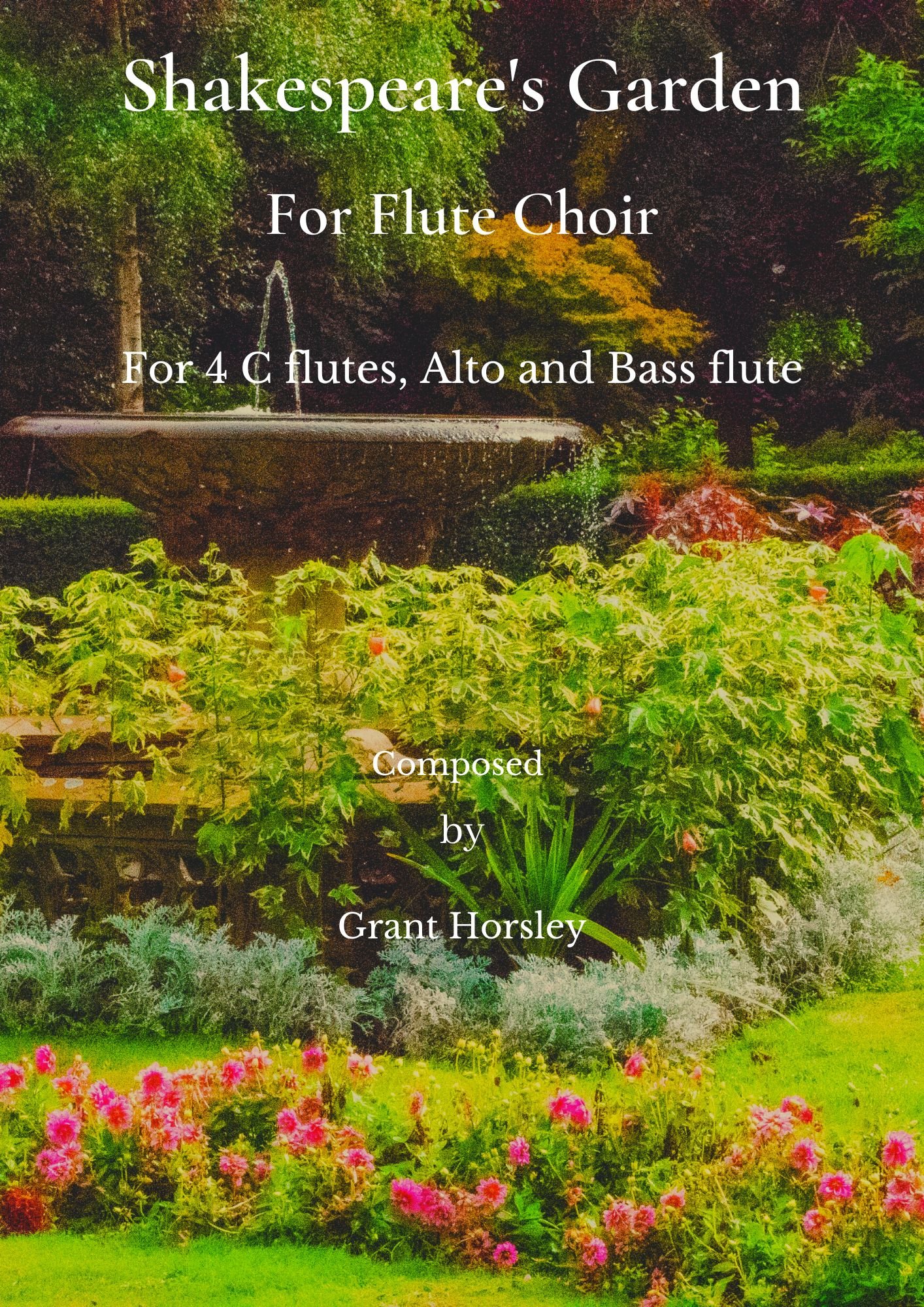 "Shakespeare's Garden" For Flute Choir
