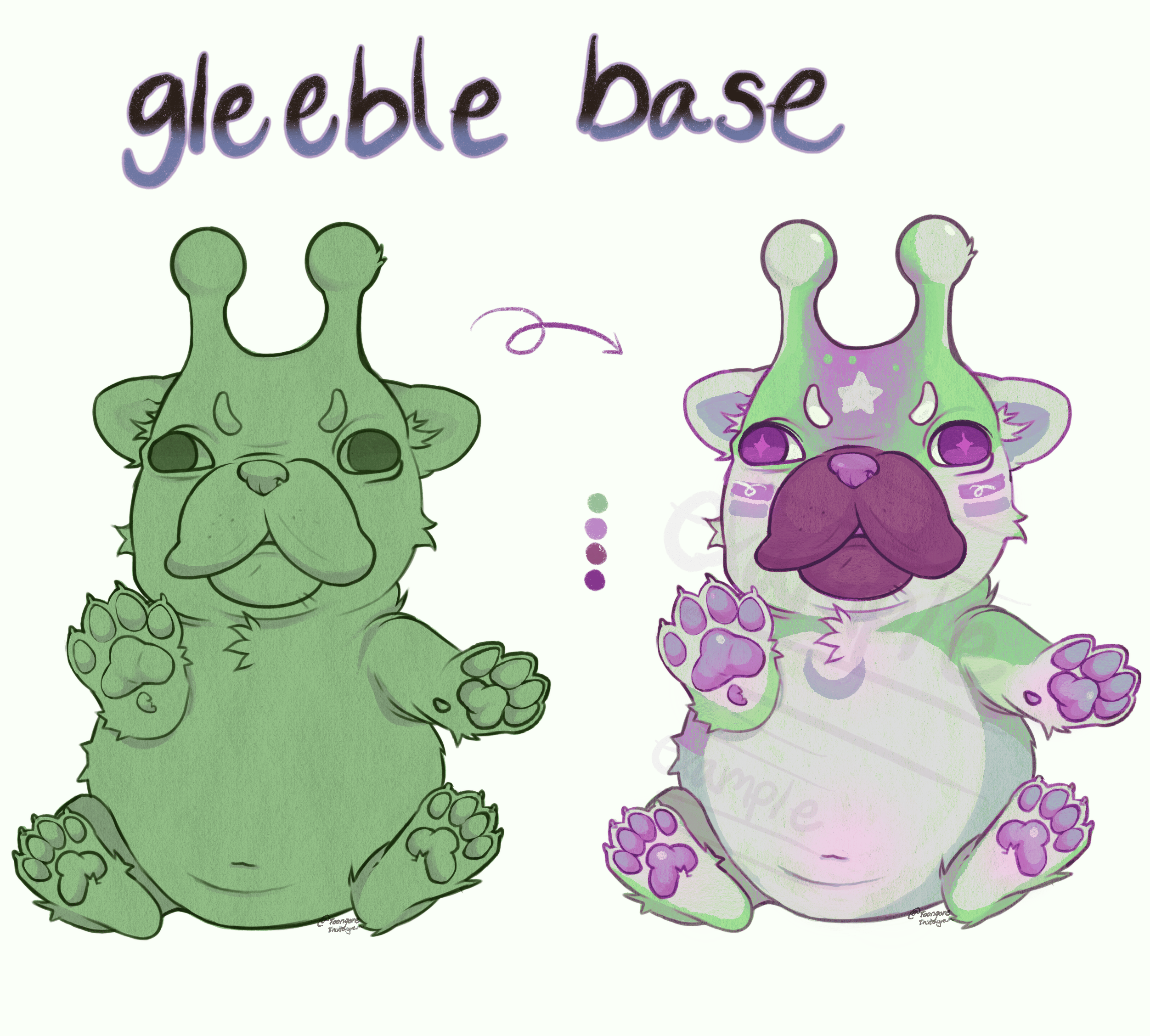 Gleeble base 👾 - Payhip