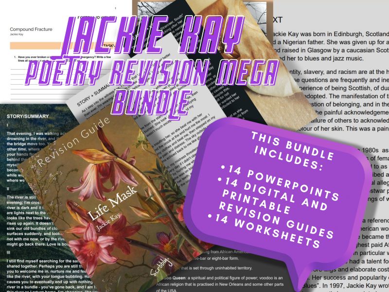 Scrbbly - English Literature and Language Resources - Jackie Kay Poetry ...
