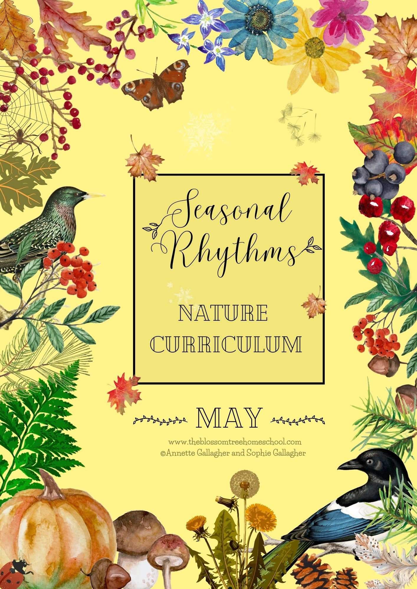 May Nature Study Unit (black and white) - Payhip