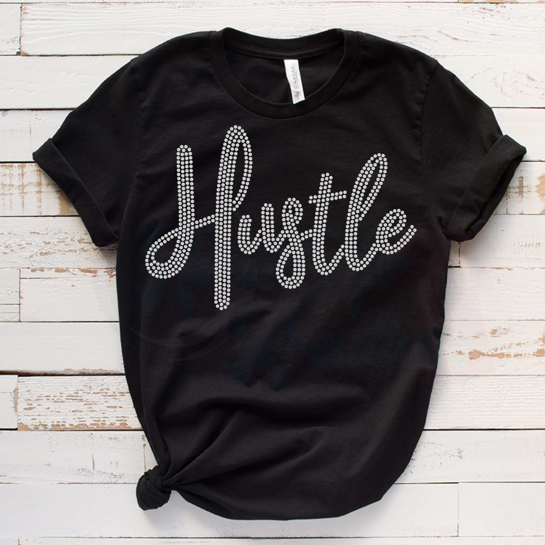 HHK Hustle Rhinestone Transfer - Payhip