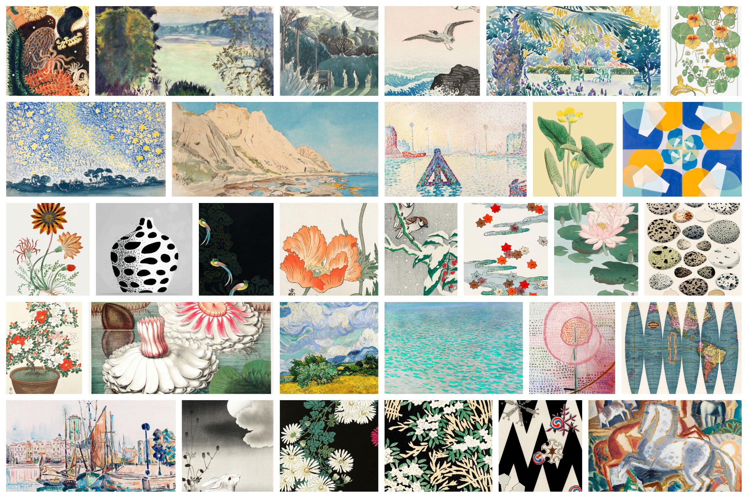 36 FAMOUS VINTAGE ART PRINTS - Payhip