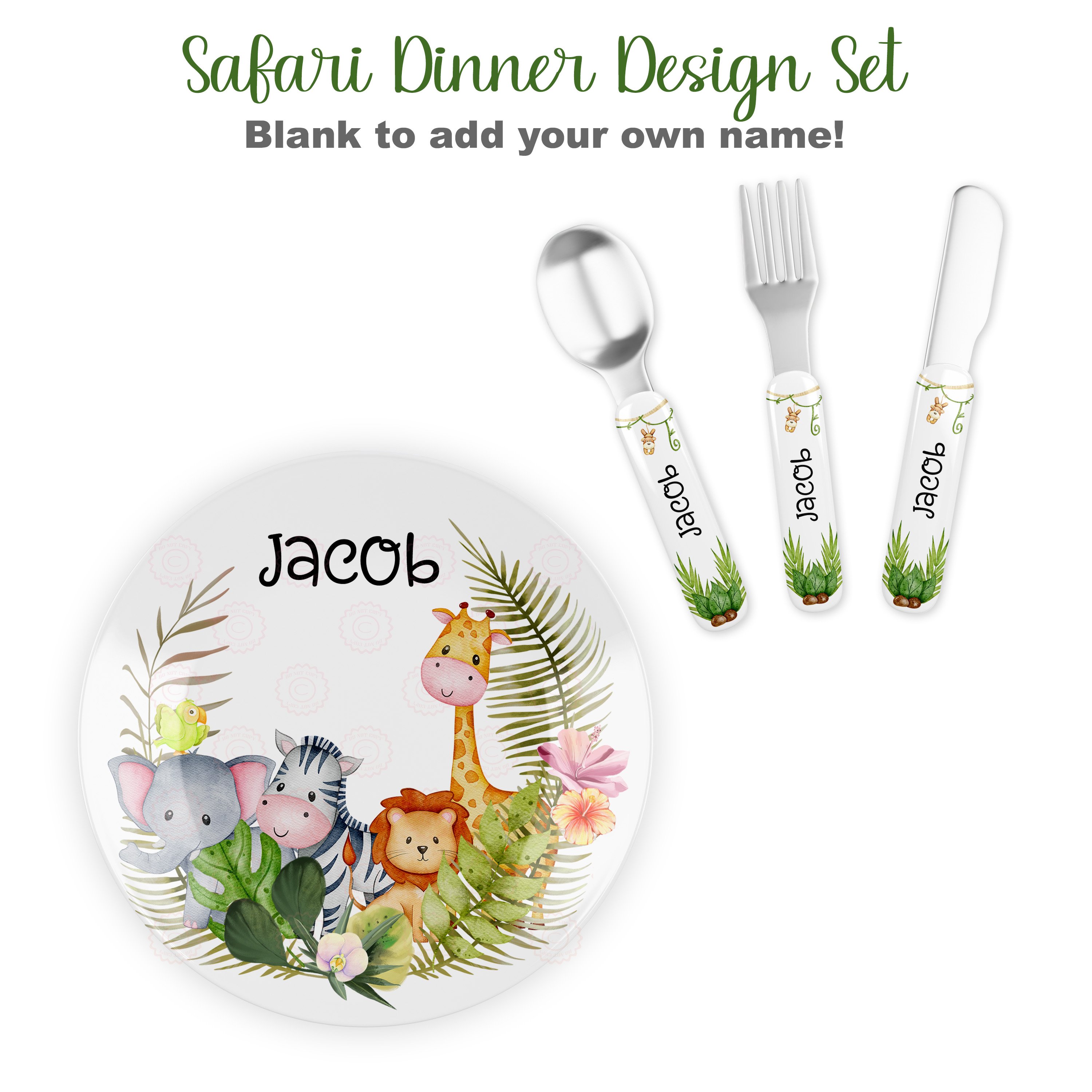 Safari Dinner Set - Payhip