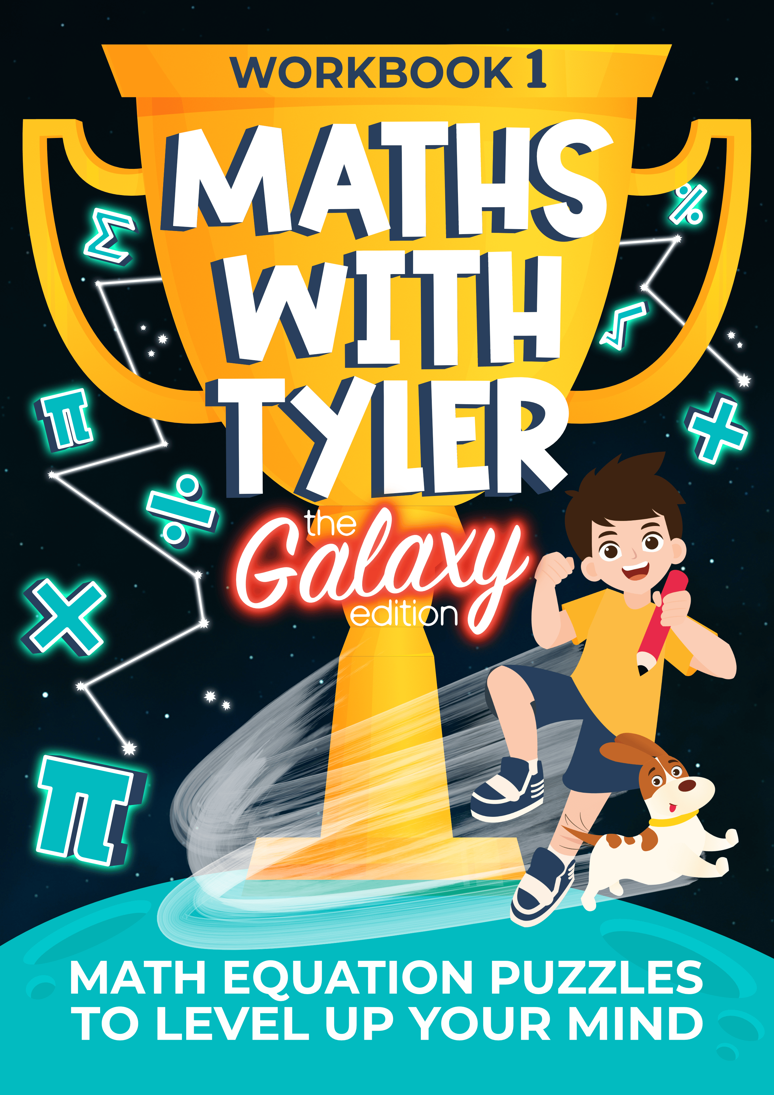 Maths With Tyler: Galaxy Series (Workbook 1) | Math Equation Puzzles To ...
