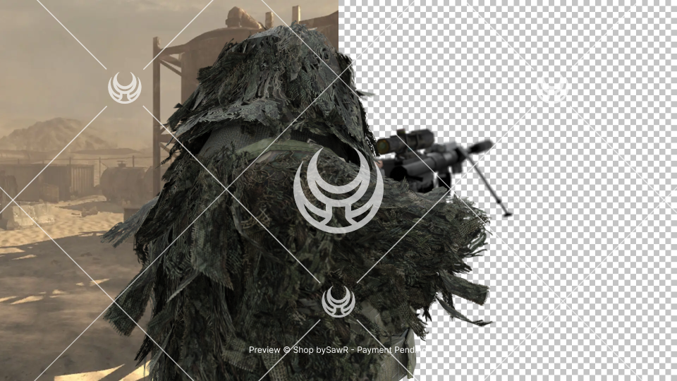 Mw2 Ghillie Suit Character Render 02 Call Of Duty