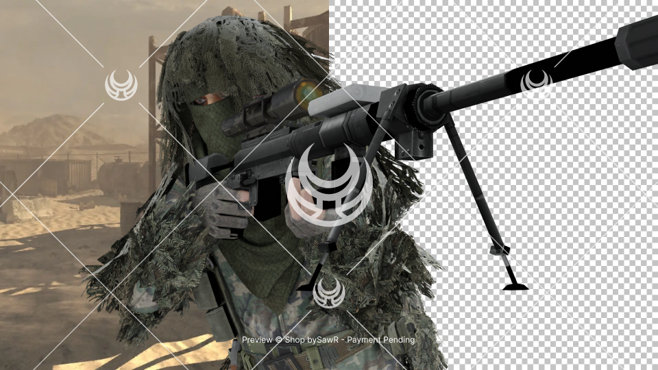 Mw2 Ghillie Suit Character Render 03 Call Of Duty