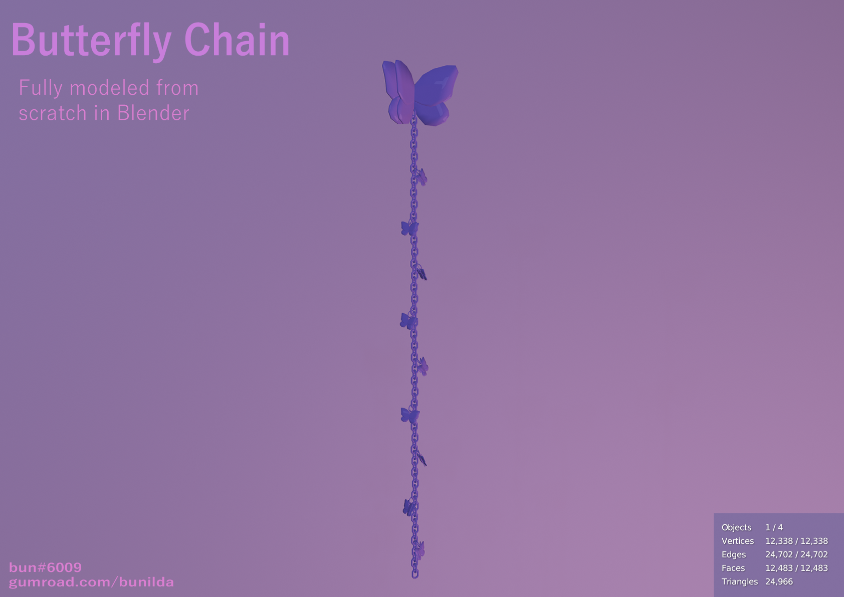 Butterfly Chain Asset For VRChat - Payhip