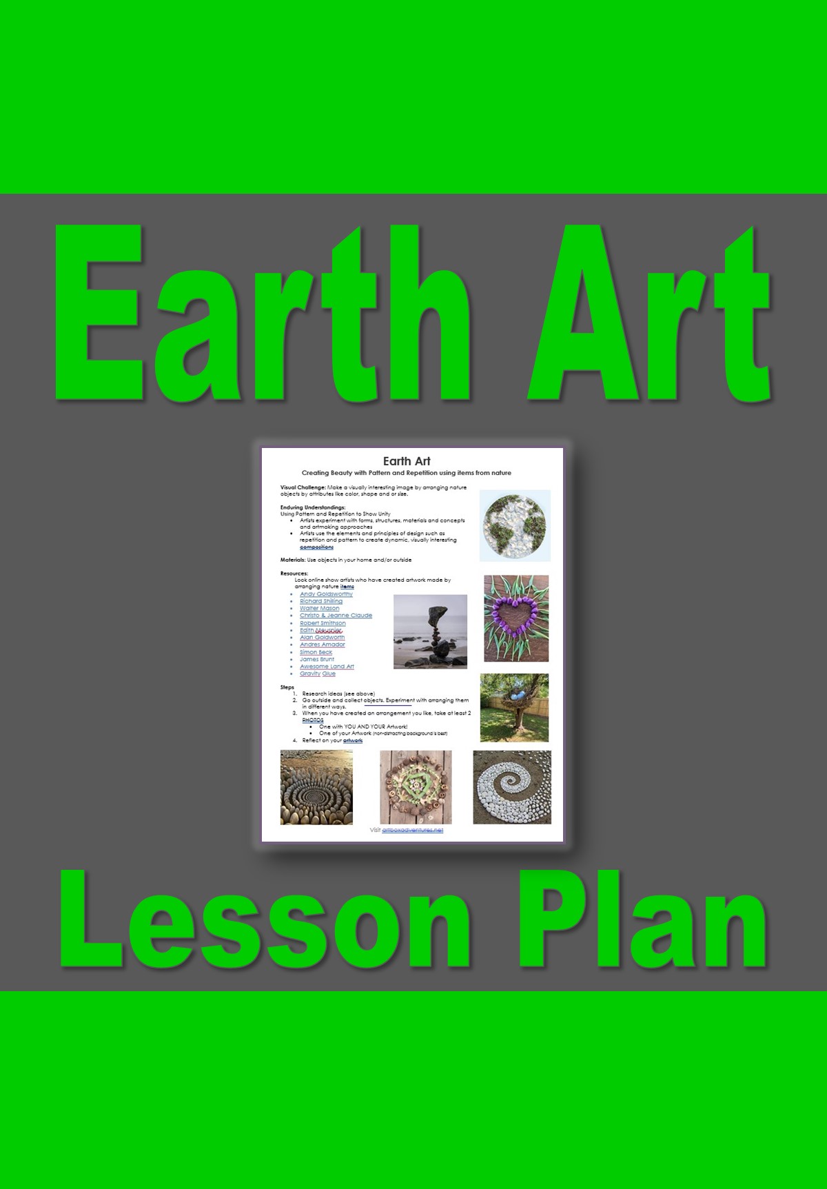 Earth Art Lesson Plan - Payhip