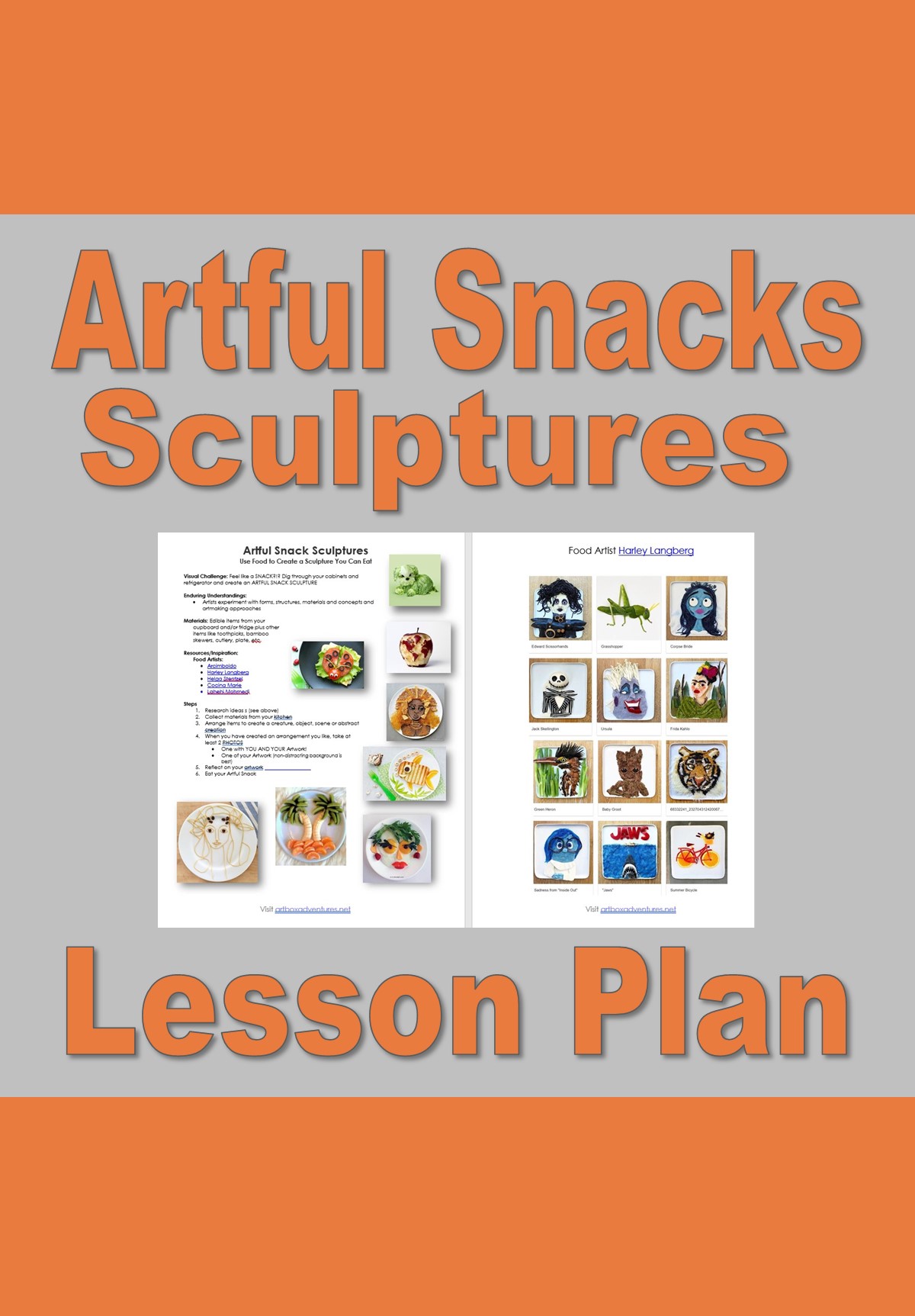 Artful Snack Sculpture Lesson Plan - Payhip