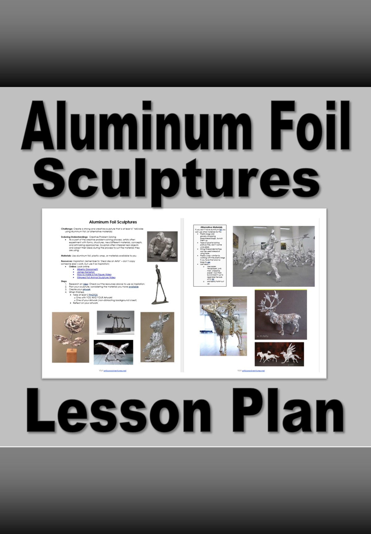 Aluminum Foil Sculpture Lesson Plan - Payhip