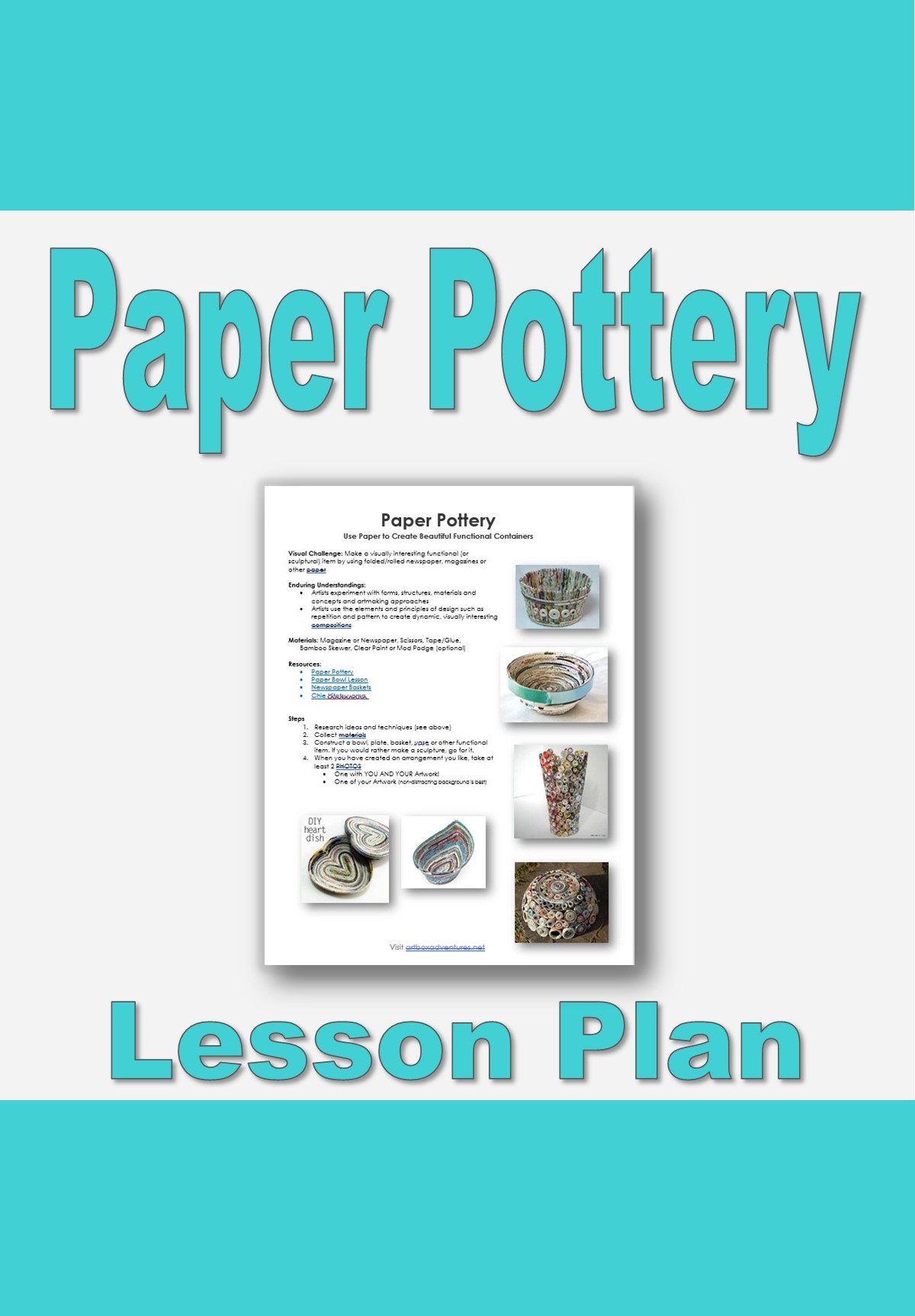 Paper Pottery Lesson Plan - Payhip
