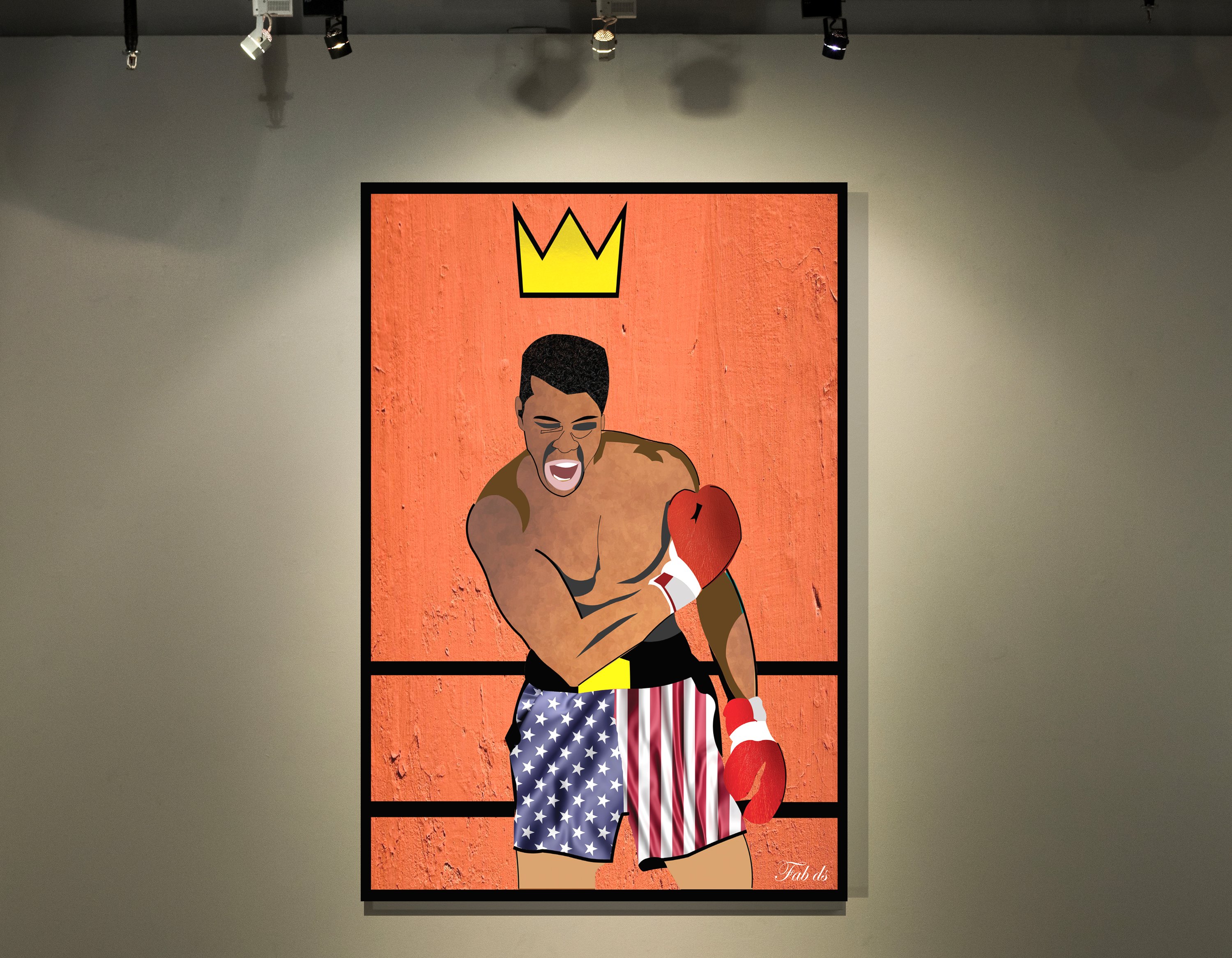 Muhammed Ali wall art | Celebrity art print | Muhammed Ali | Home decor ...