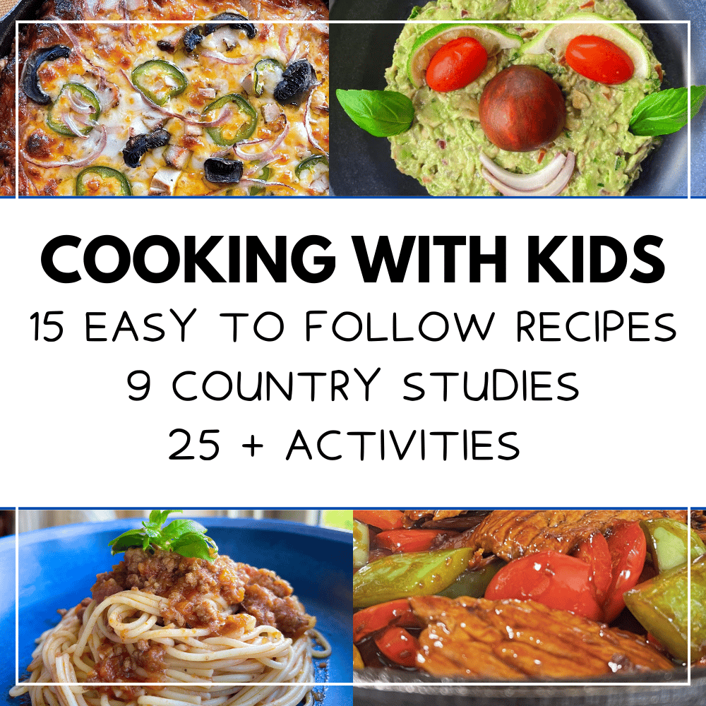 COOKING WITH KIDS - KITCHEN SKILLS, GLOSSARIES, RECIPES & COUNTRY ...