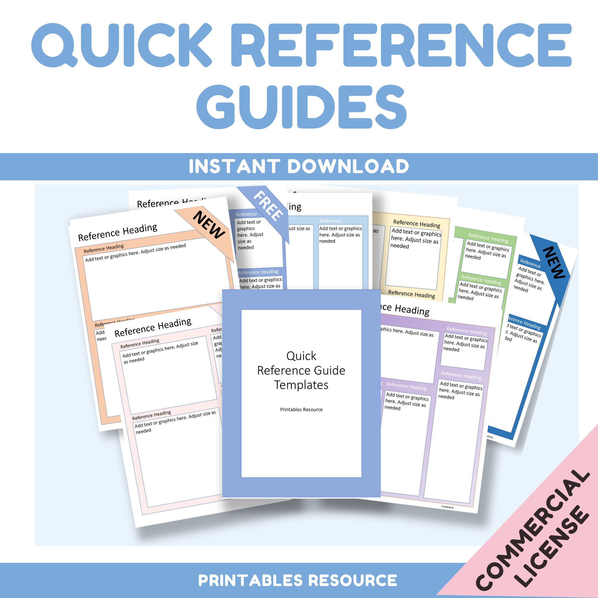 Quick Reference Guide Templates PLR - Payhip