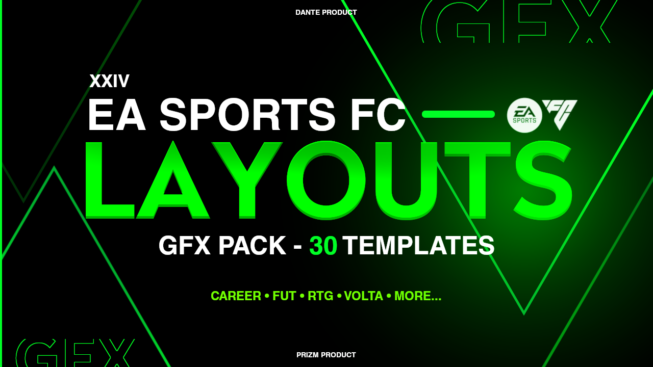 EA SPORTS FC - 30 LAYOUT TEMPLATES GFX (PSD&) - Payhip