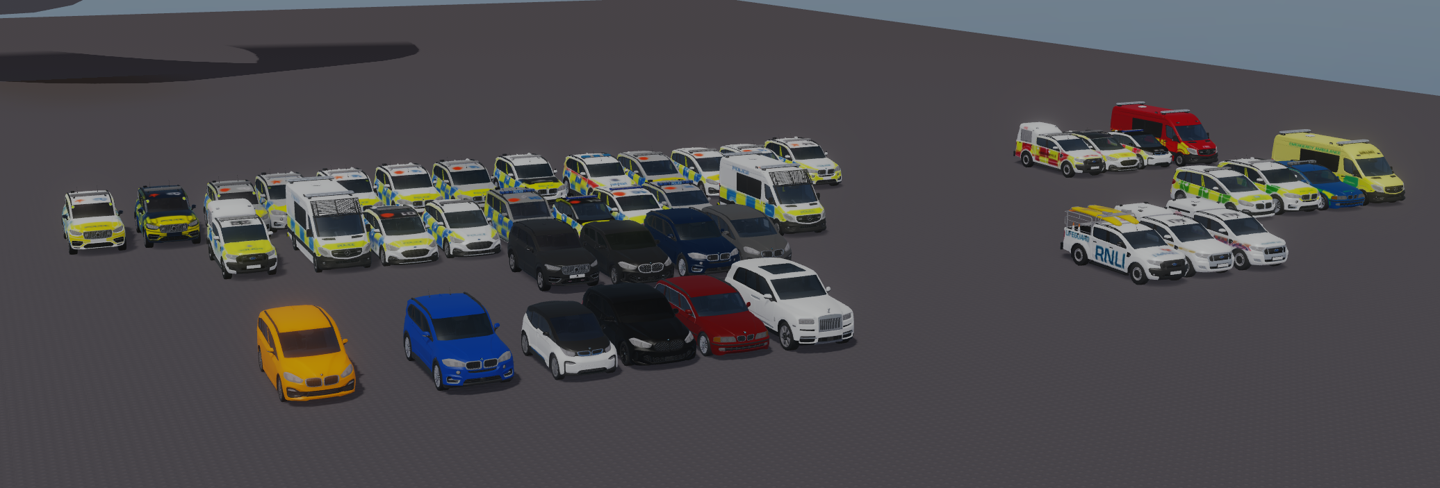 Large British Car Pack V2 40 Cars (Animated/Scripted/ELS/Chassis) - Payhip