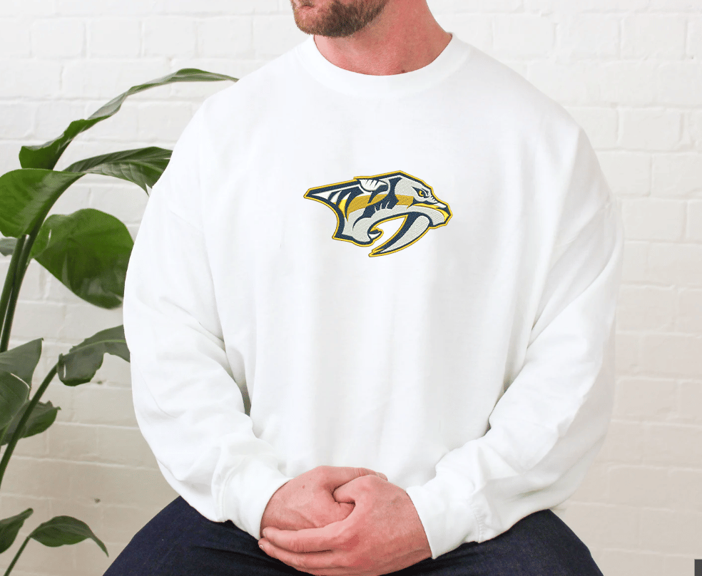 Nashville Predators Embroidery Designs, NHL Logo Embroidery Files ...