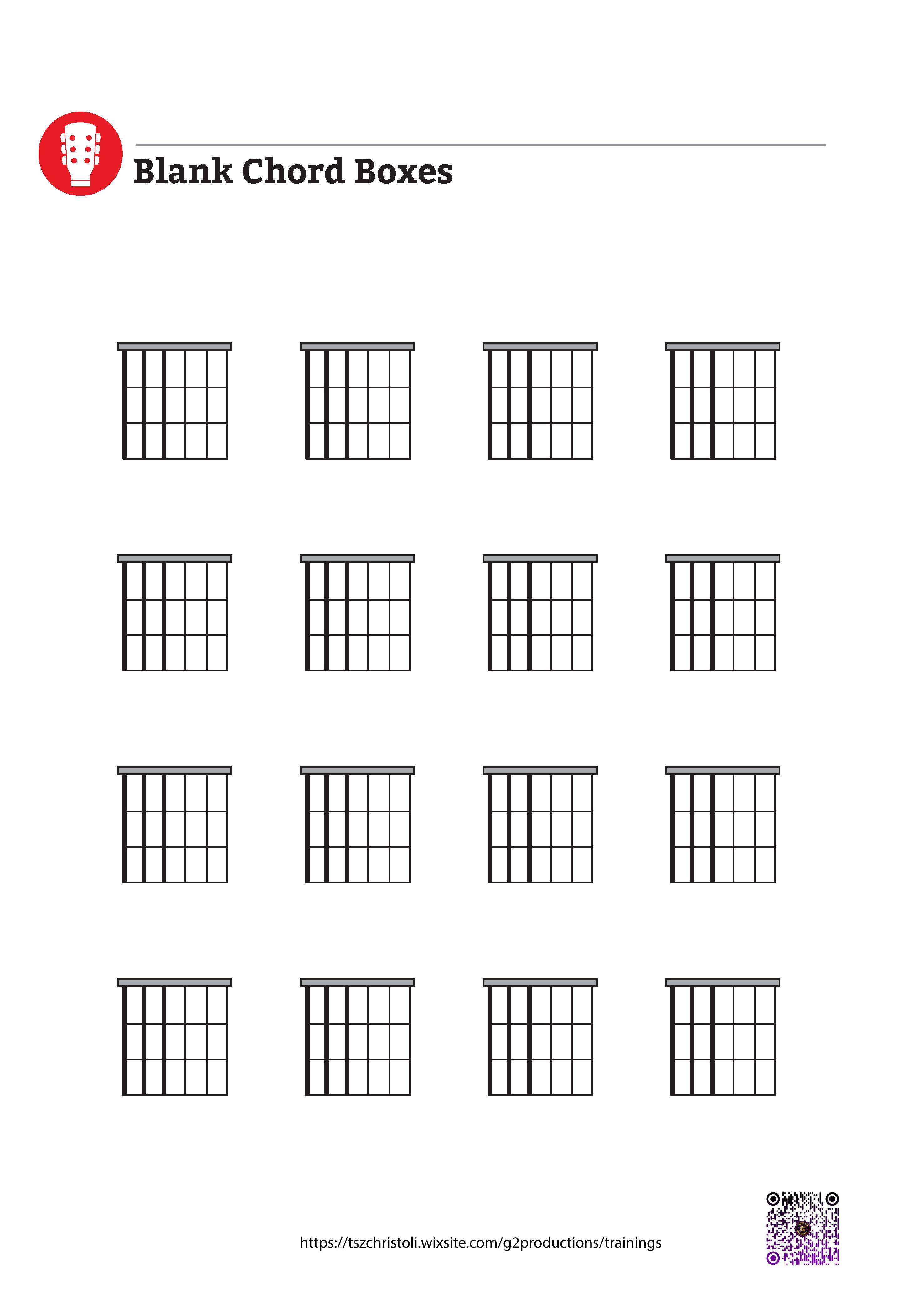 Create Your Own Guitar Chord Boxes - Payhip