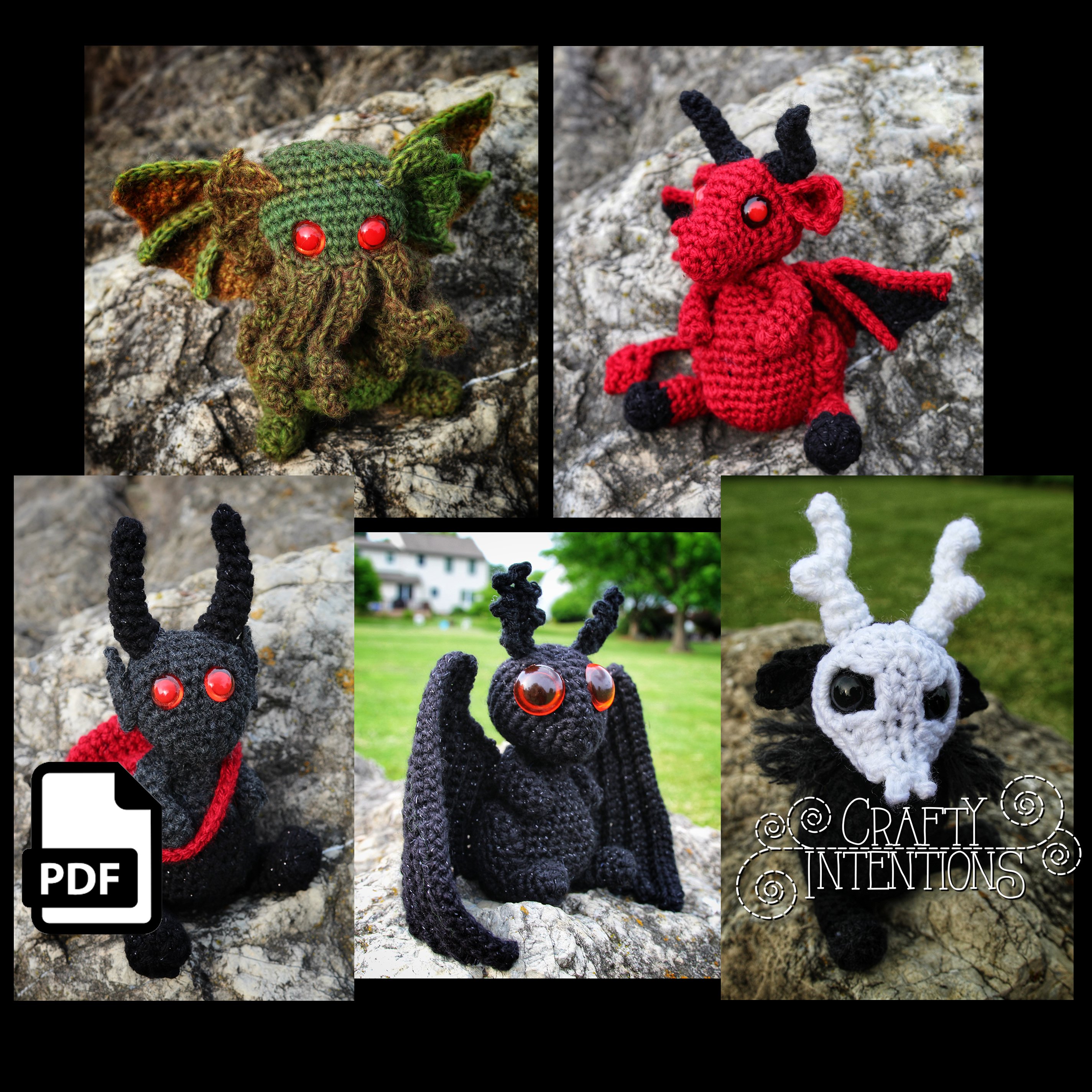 Cute Critters #7: Creepy Critters: Cthulhu, Jersey Devil, Krampus ...
