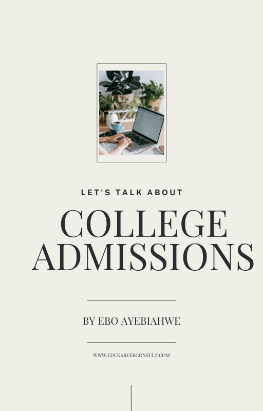 Let's talk about College Admissions - Payhip