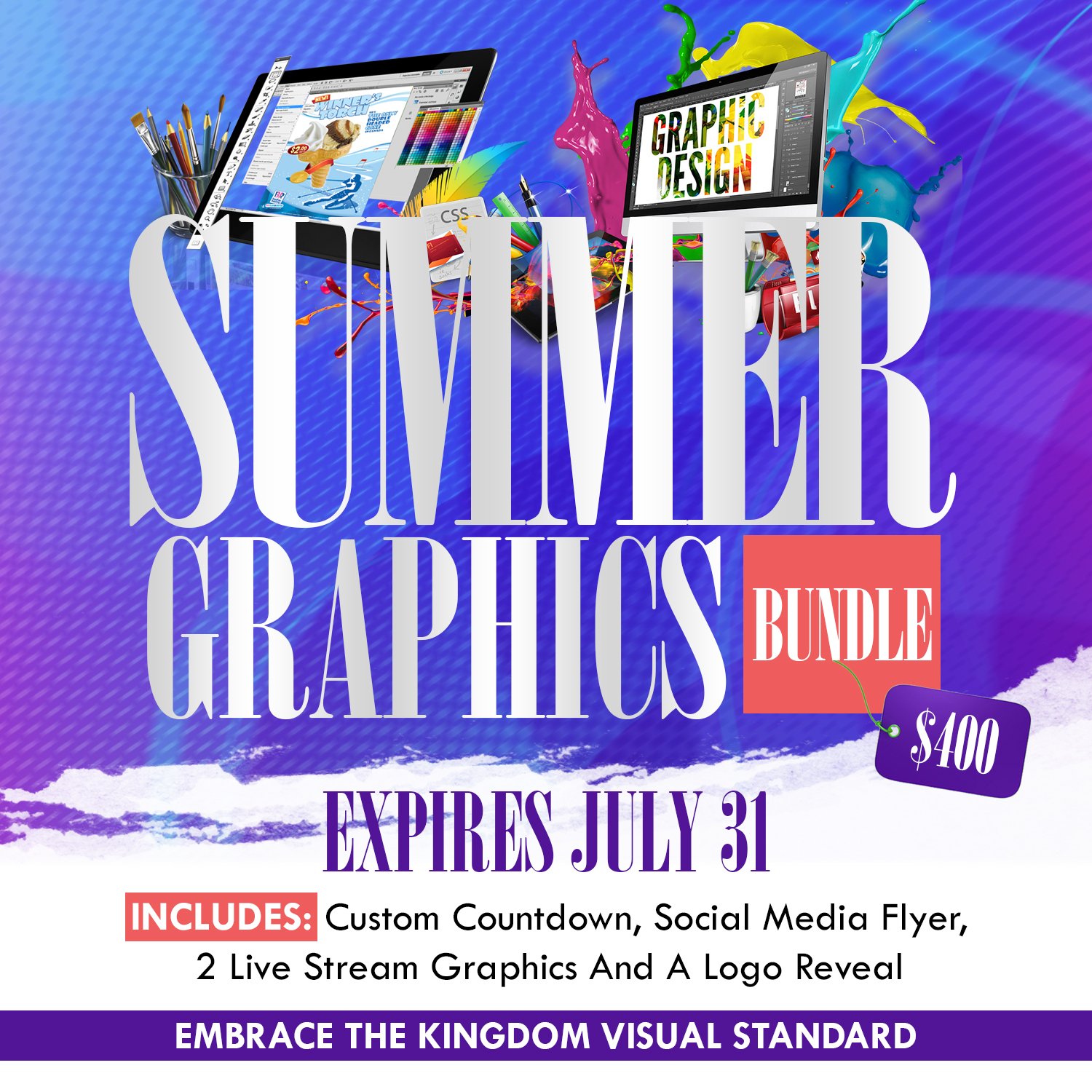 Summer Graphics Bundle - Payhip