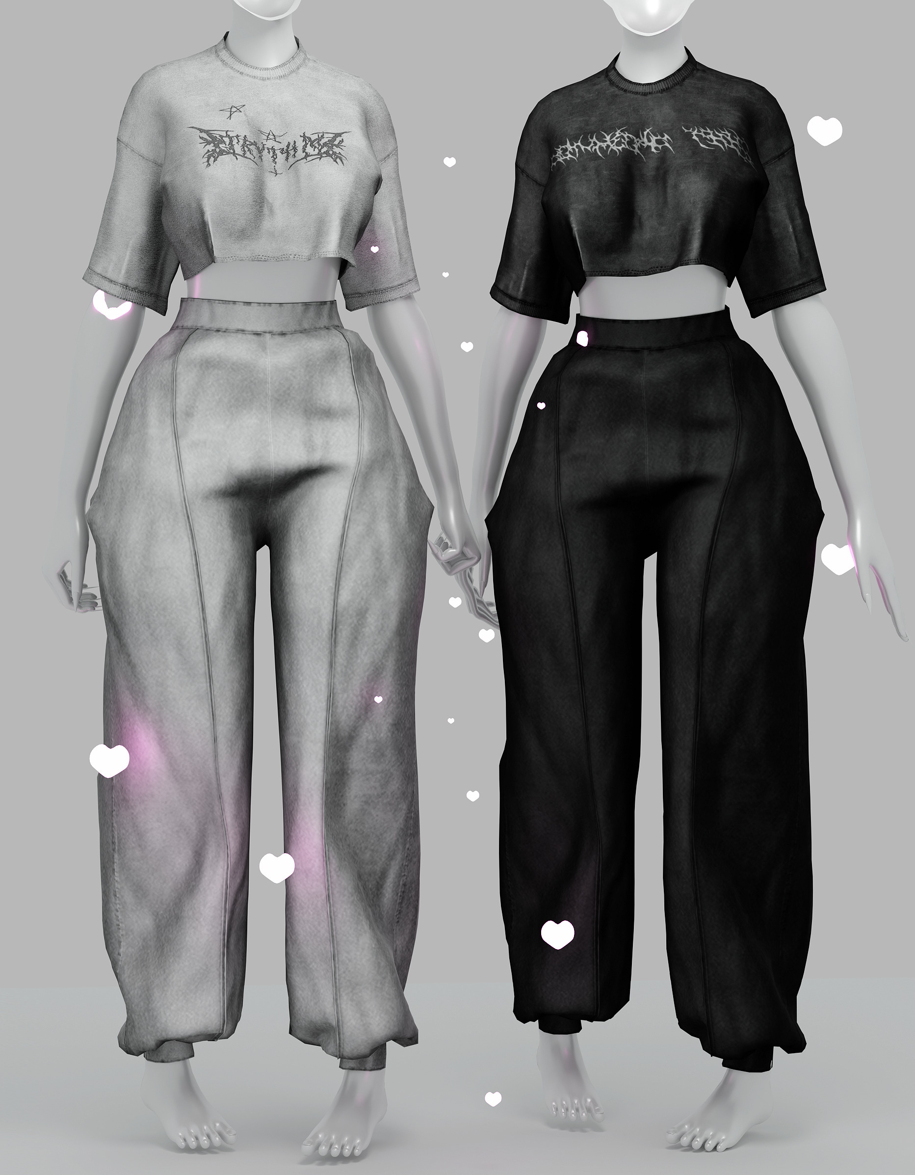 Casual outfit / PANDA'BODY / Vrc assets - Payhip
