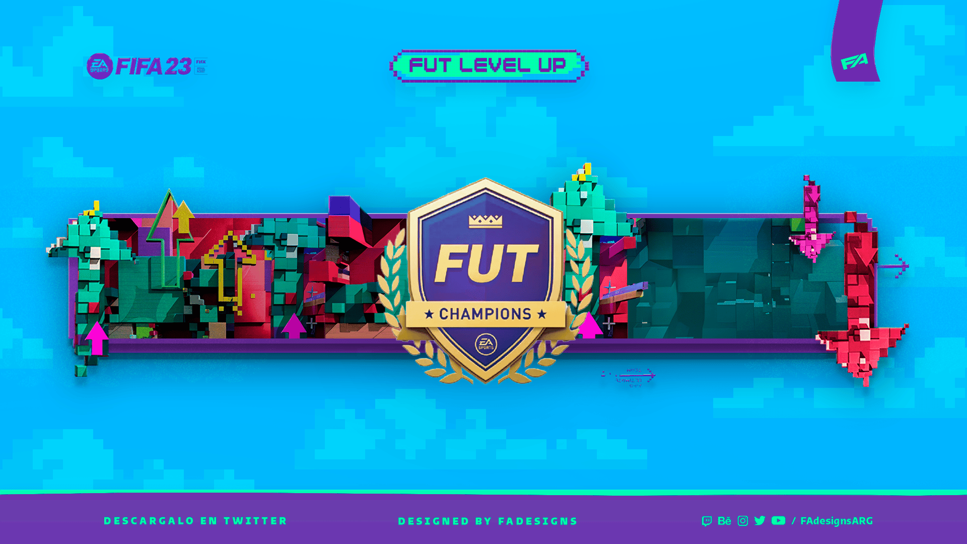 FUT Champions Overlay "LEVEL UP" | FIFA23 - Payhip