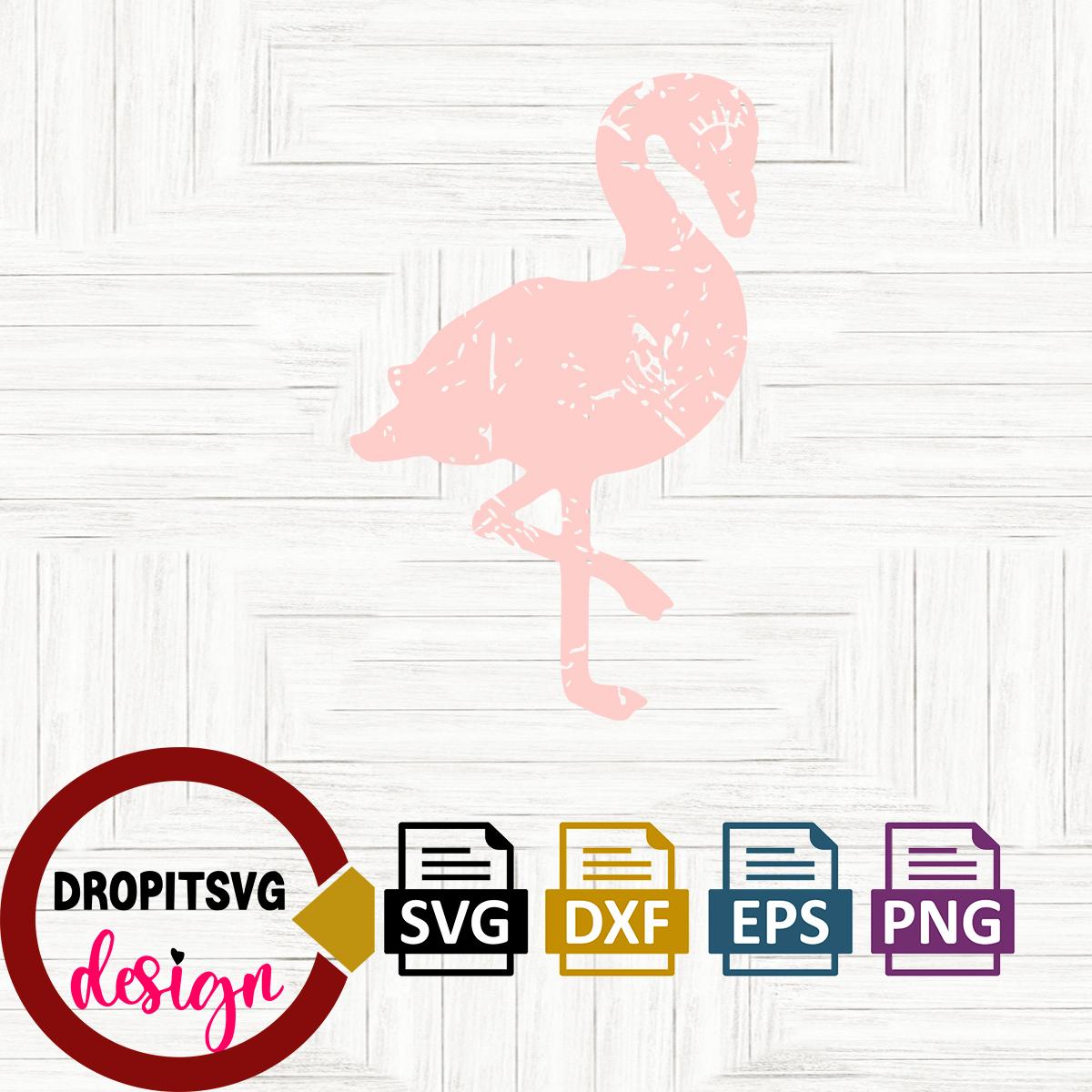 Flamingo Distressed Svg Bundle Format, PNG ,DXF,EPS Digital printing Files - Payhip