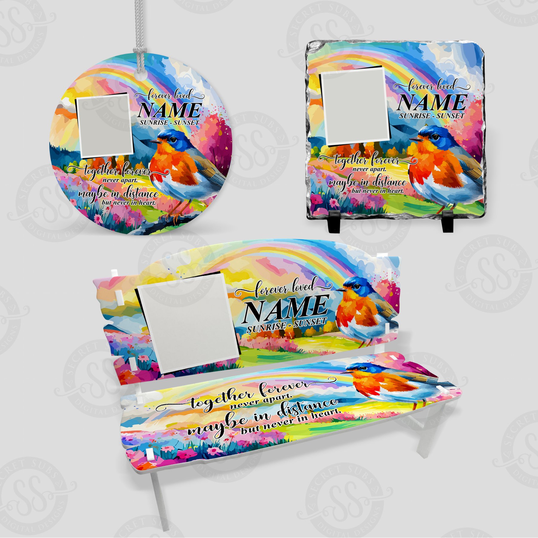 Rainbow Robin Memorial Bundle - Payhip