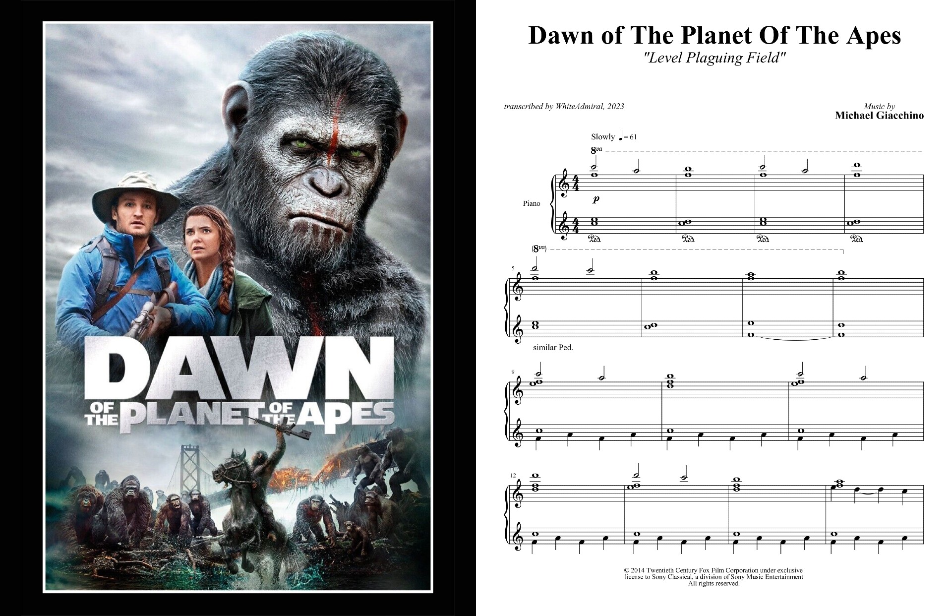 Dawn of the Planet of the Apes "Level Plaguing Field"
