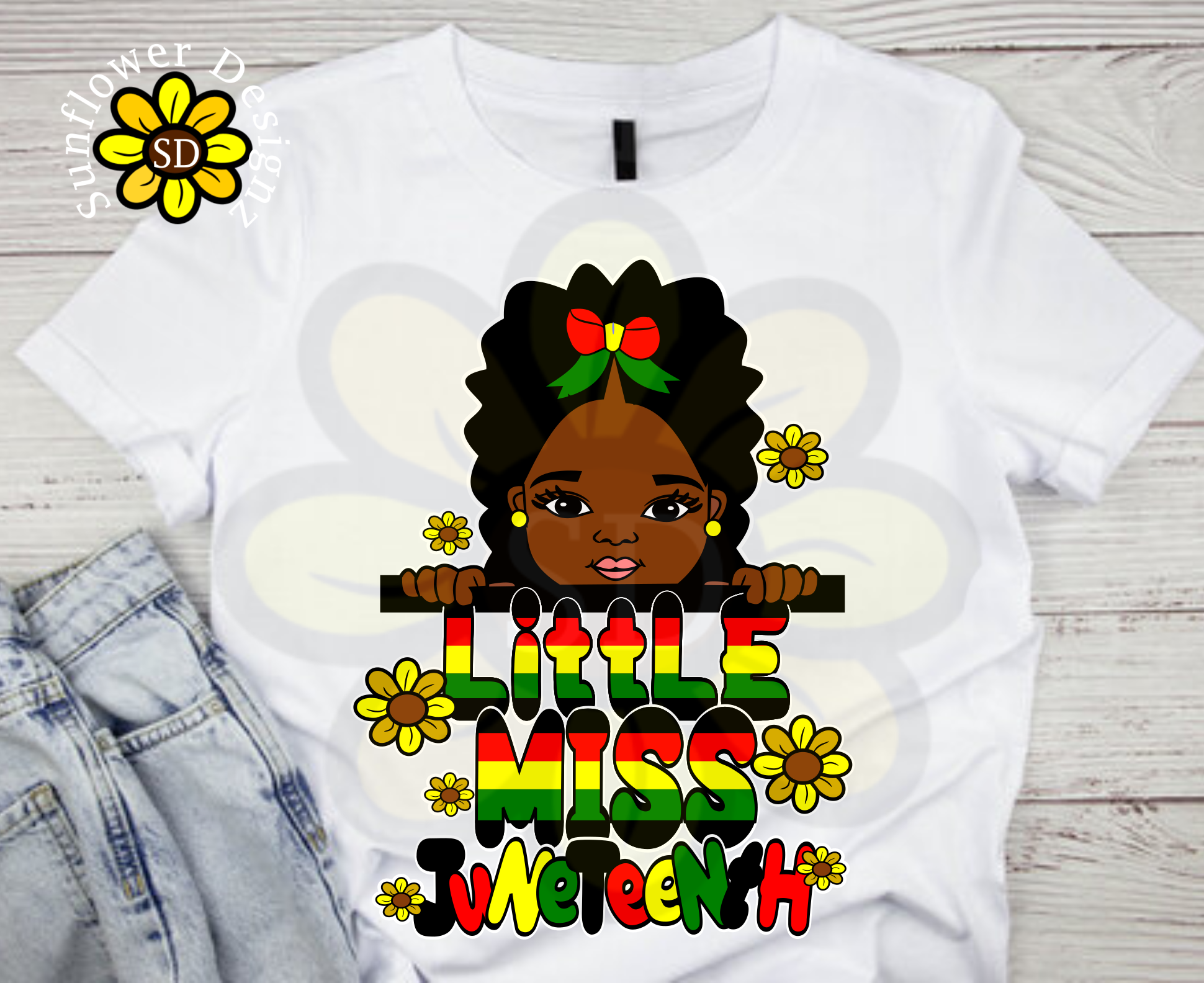 'Little Miss Juneteenth' Design SVG & PNG - Payhip